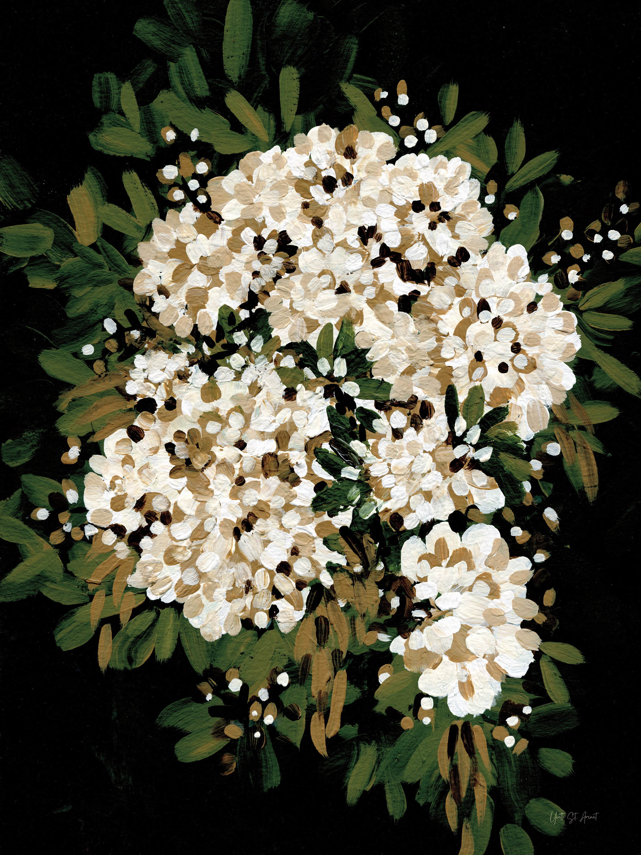 Winston Porter Moody Florals by Yvette St. Amant Print | Wayfair
