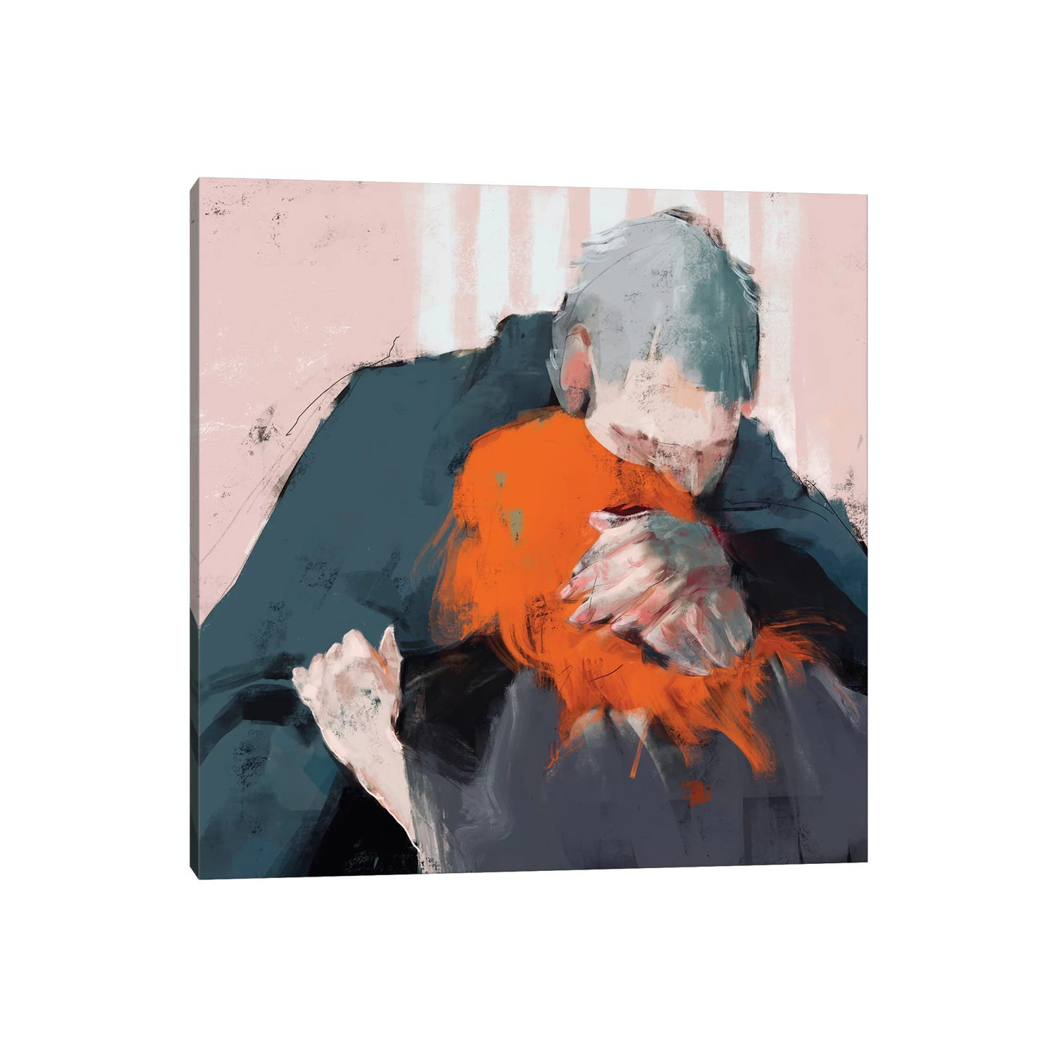 East Urban Home Cry by Anikó Salamon - Wrapped Canvas Painting Print ...