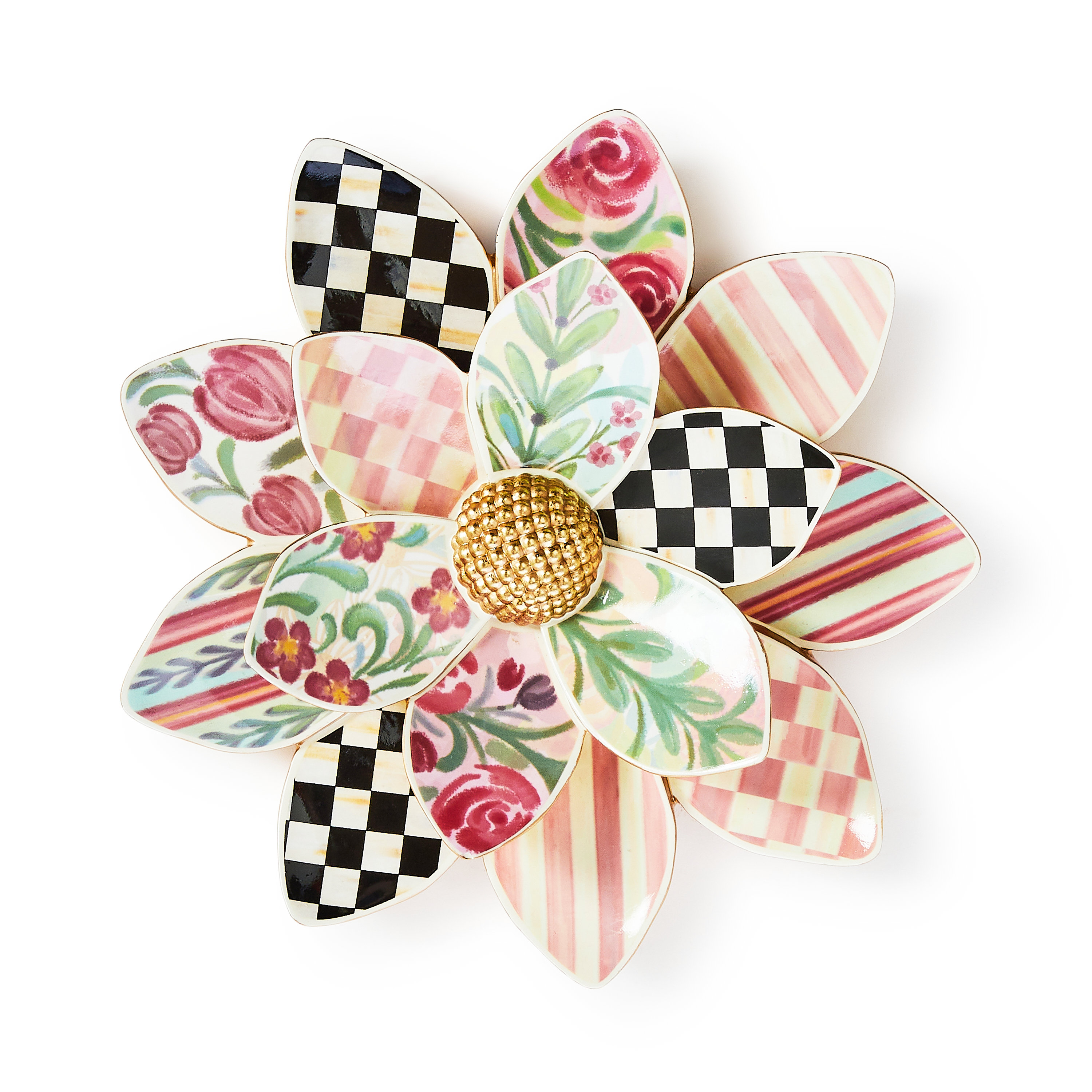 MacKenzie-Childs Rosy Meadow Small Wall Decor | Wayfair