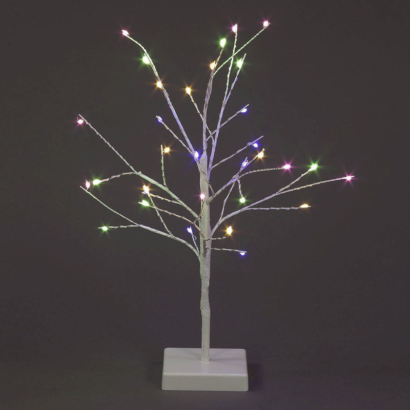 The Seasonal Aisle Christmas 40 Cm Battery-Operated Micro Light Twig ...