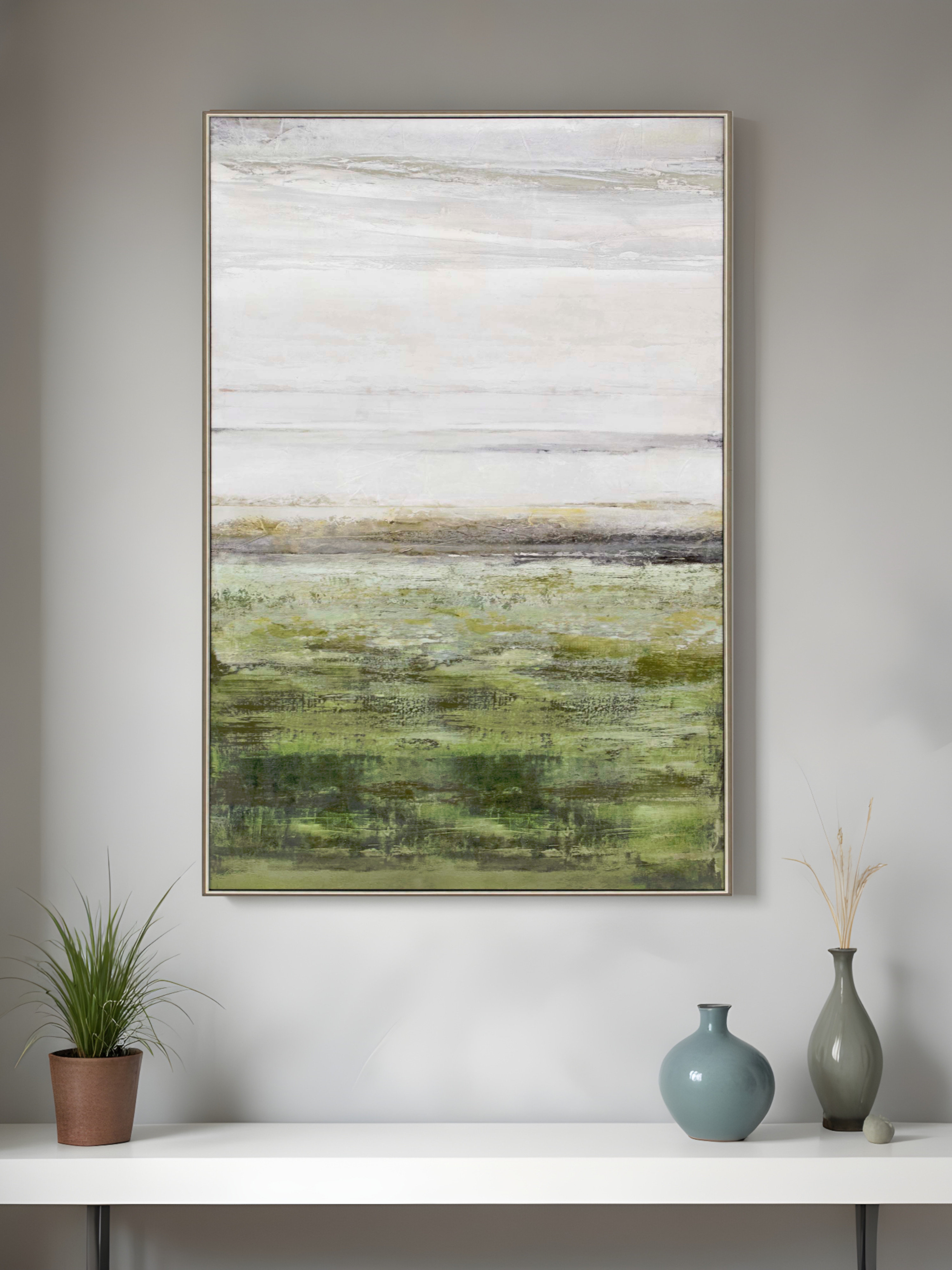 HomeRoots Ocala Gold Framed Print Wall Art | Wayfair