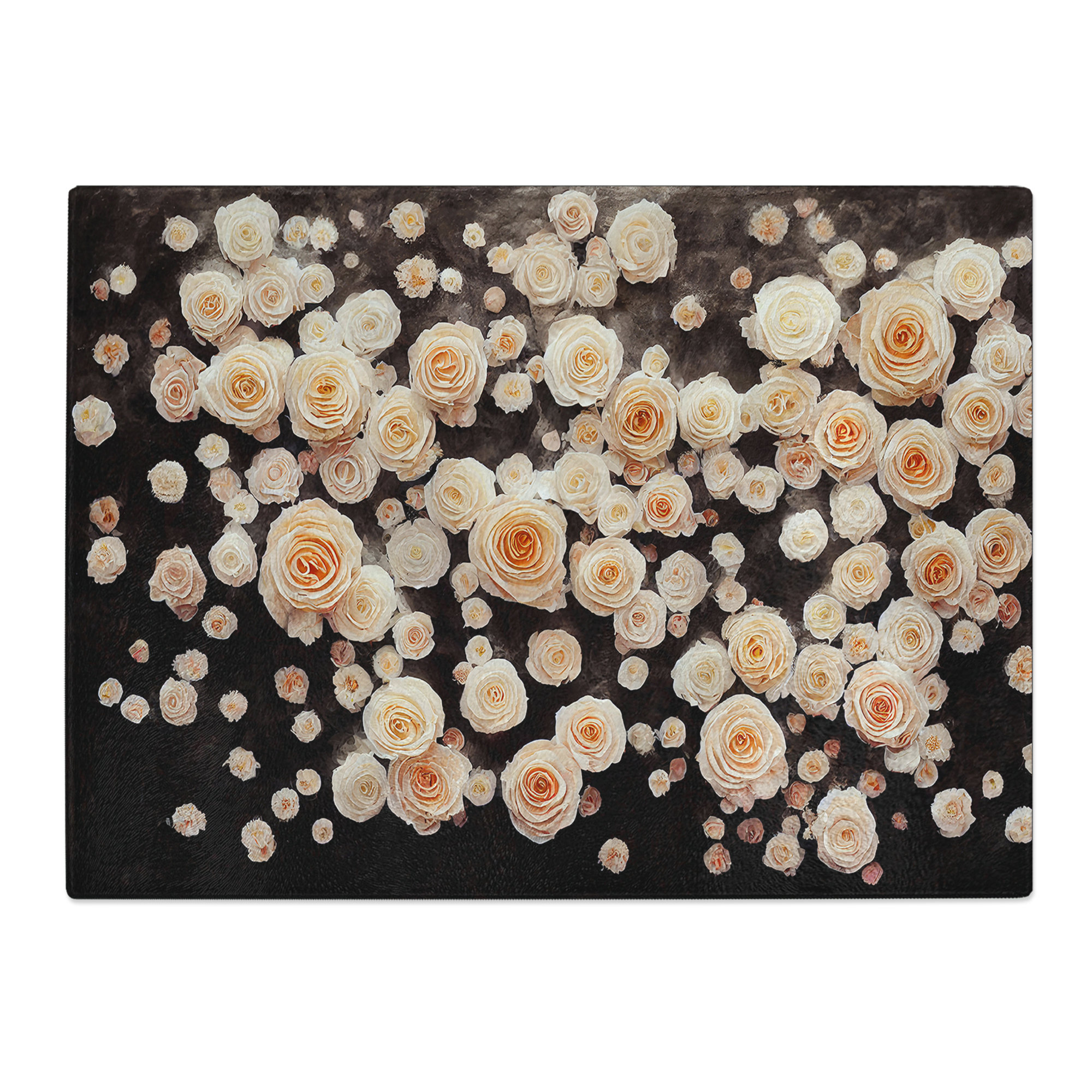 Big Box Art Beautiful Rose Flowers Glass Chopping Board | Wayfair.co.uk