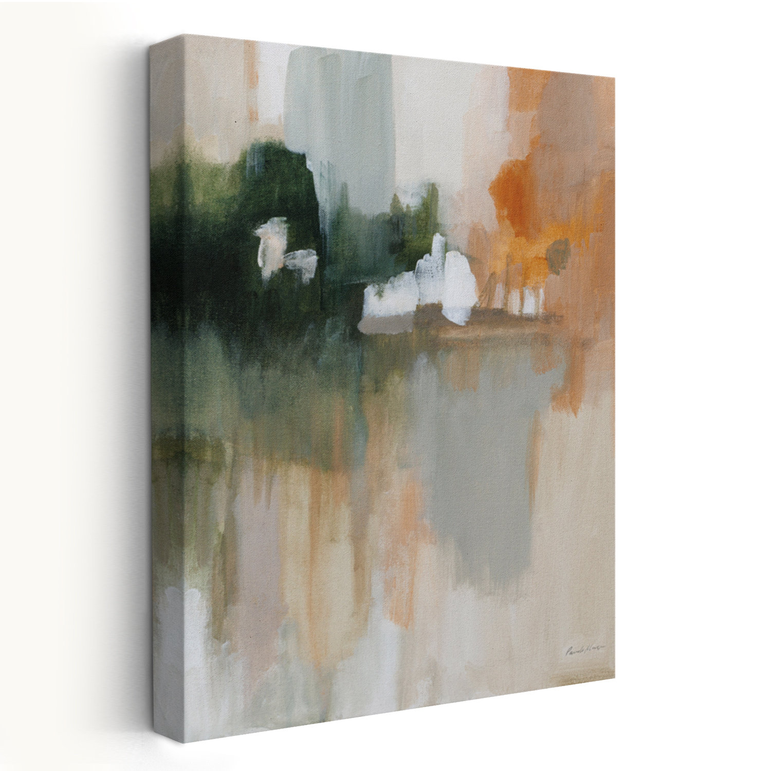 Union Rustic Forest Secrets - Abstract Forest Grey Green - Wayfair Canada