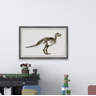 Isabelle & Max™ Brophy 'Dinosaur Skeleton' Framed Print | Wayfair
