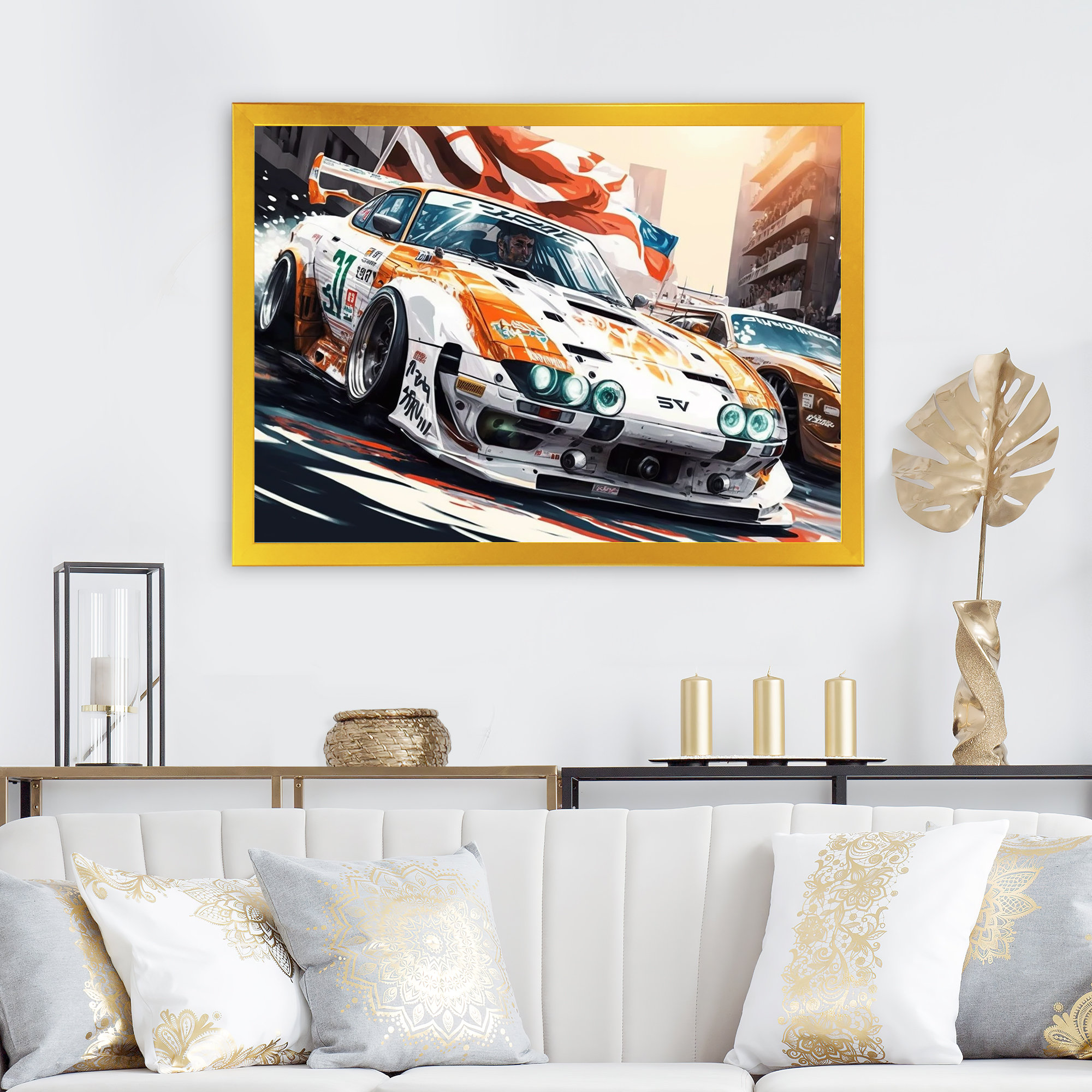 17 Stories Tokyo Japan Driving Car VI - Modern Canvas Wall Art | Wayfair