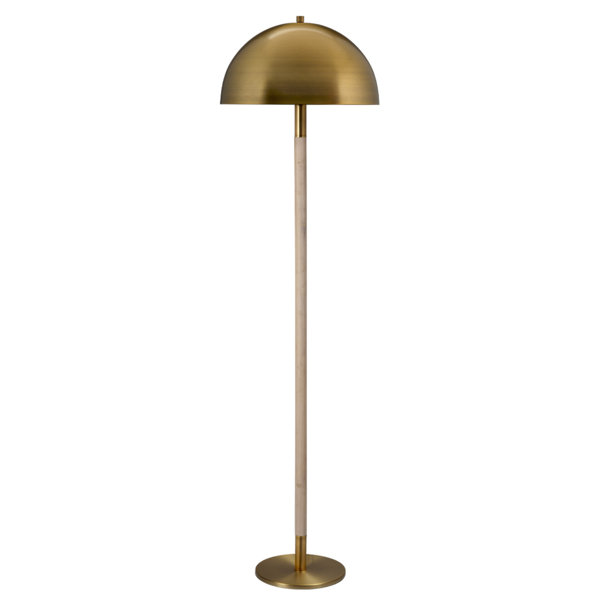 Jamie Young Company Merlin Metal and Wood Floor Lamp | Perigold