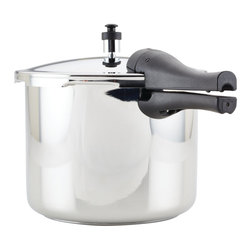 Farberware Stainless Steel Induction Stovetop Pressure Cooker, 8 Quart ...