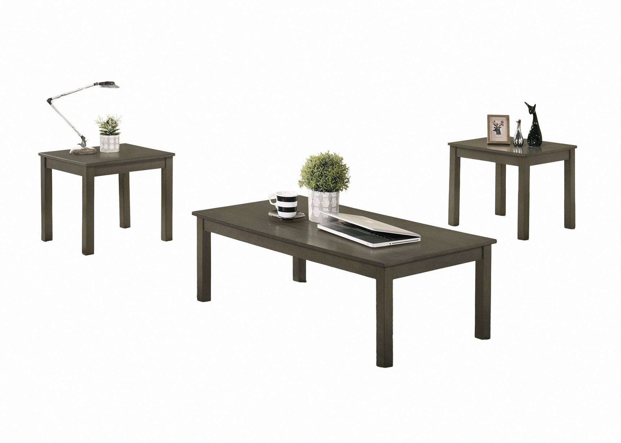 Latitude Run® Coffee Table With 2 End Tables | Wayfair