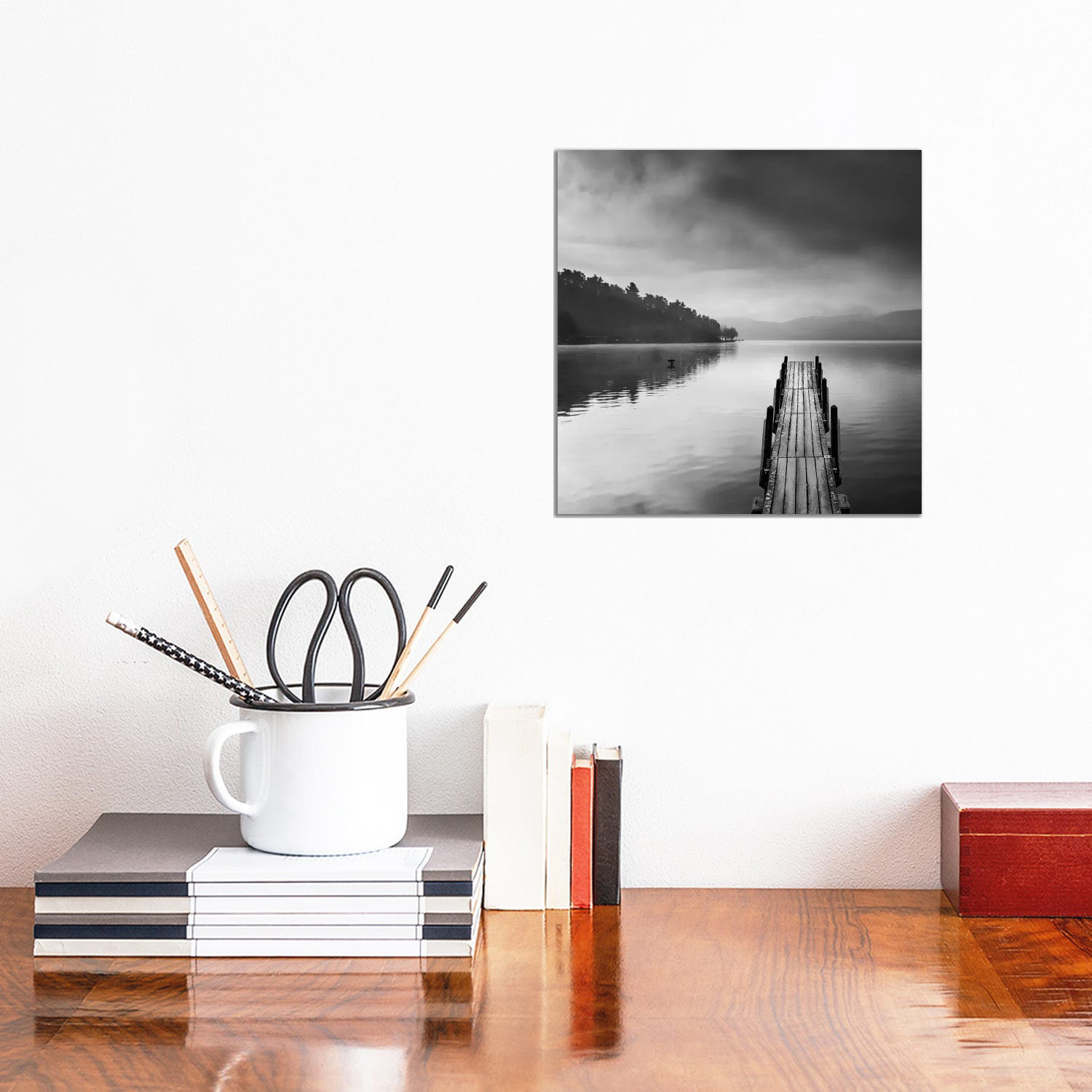 Alpen Home Lake View With Pier Ii | Wayfair.co.uk