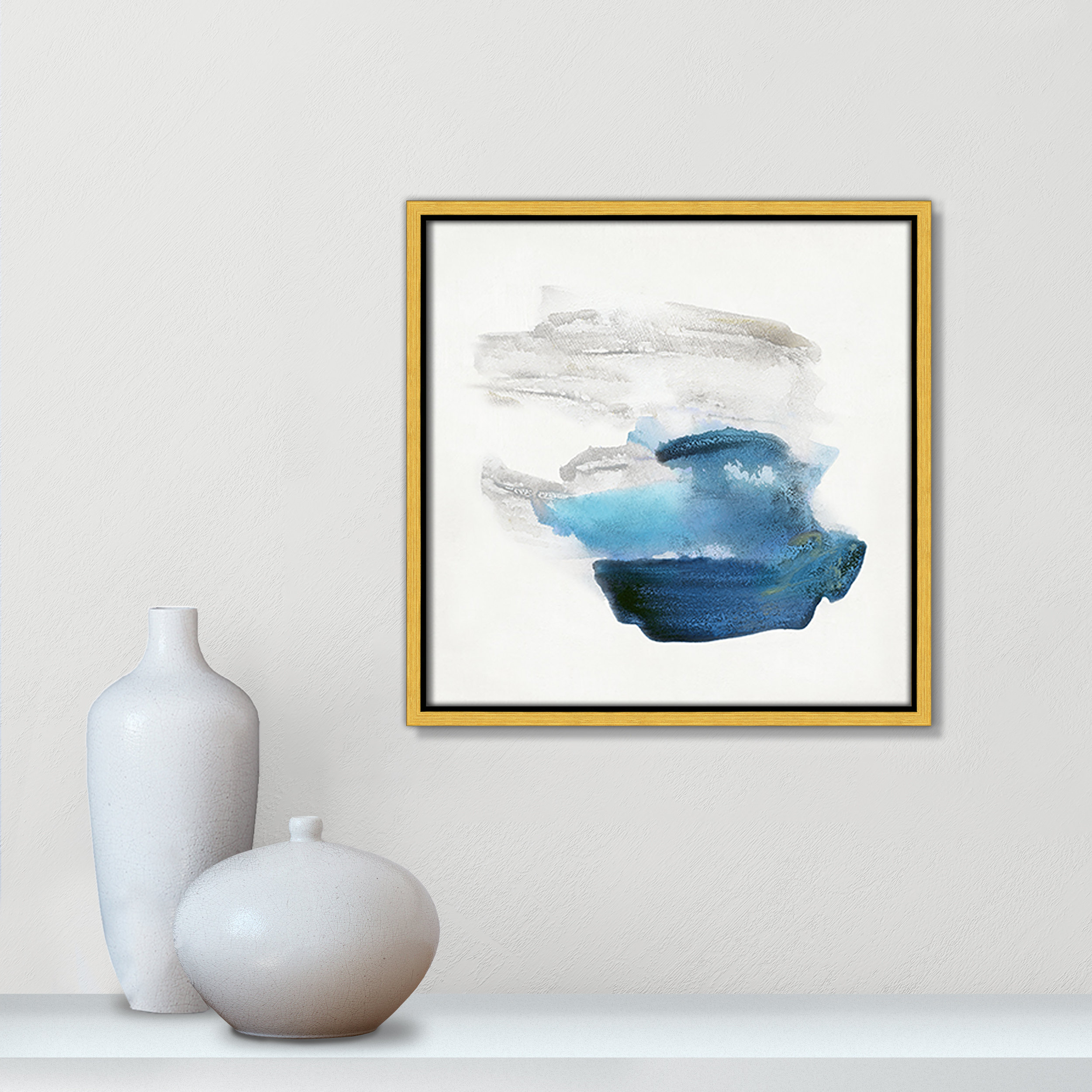 Casa Fine Arts Blue Sweep Collection Blue Sweep II by Sally Swatland ...