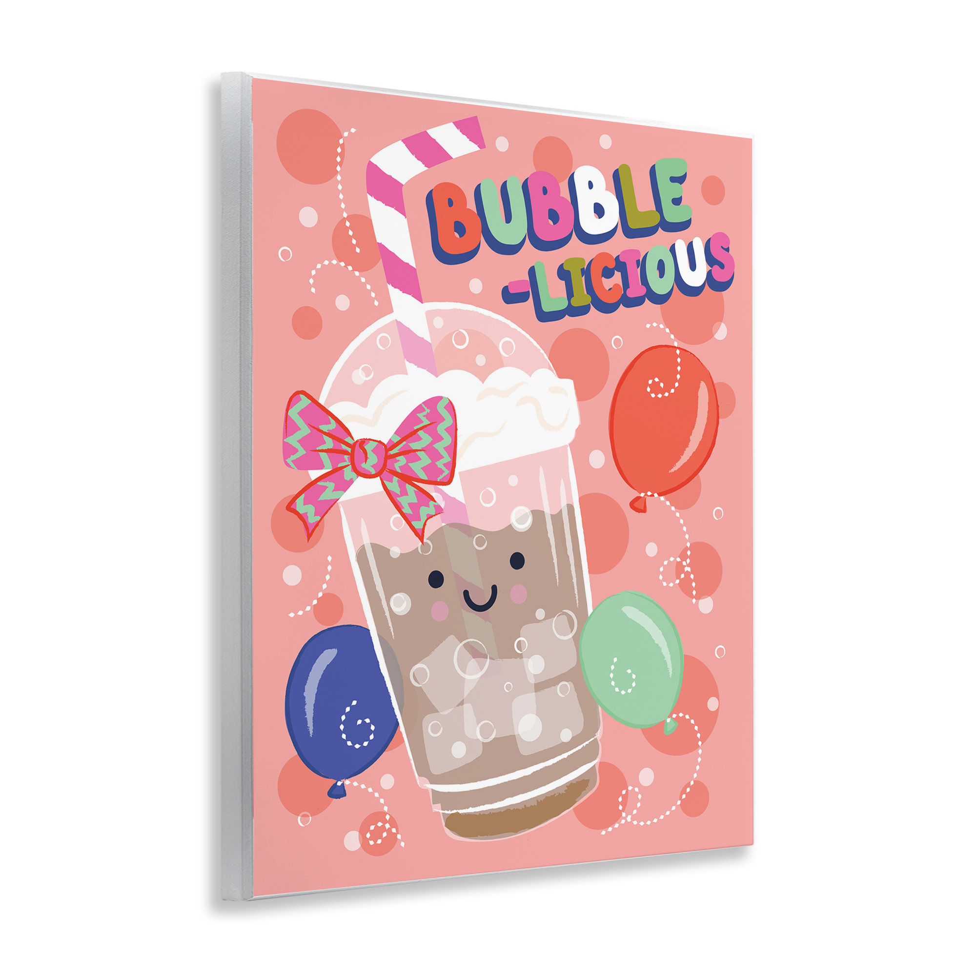 Trinx Bubble-Licious Bubble Tea Wall Plaque Art, design by Lisa Perry ...