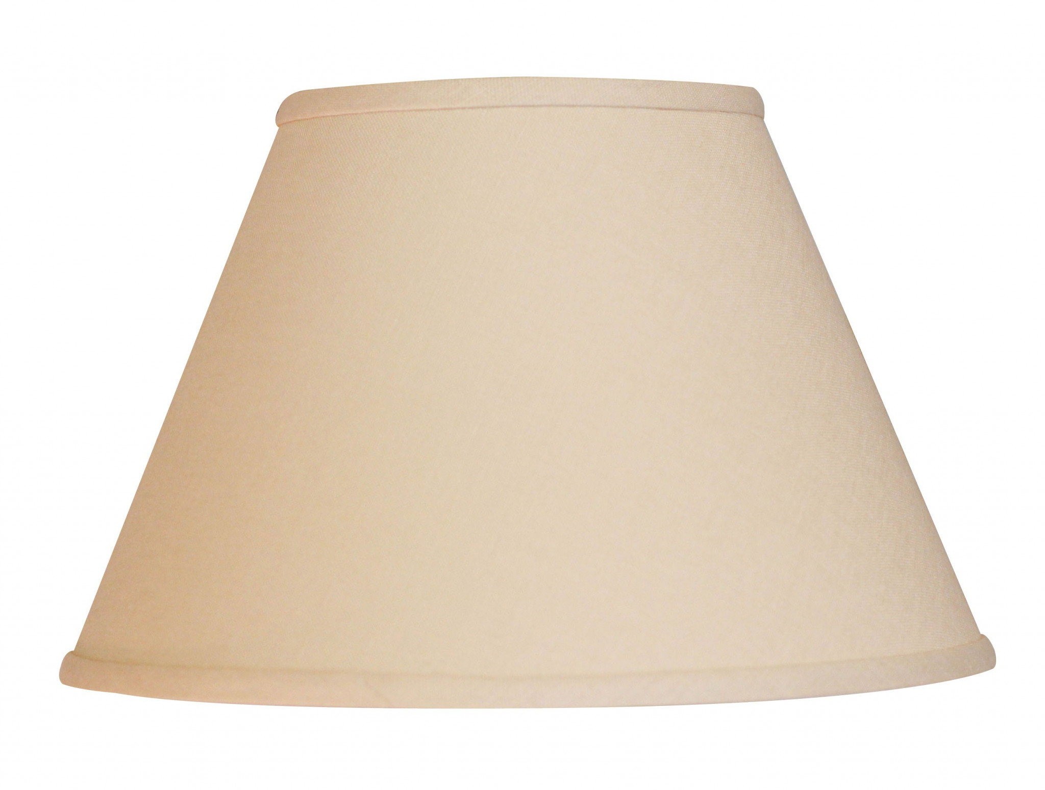 Red Barrel Studio 12" Parchment Biege Premium Empire Slanted Linen ...
