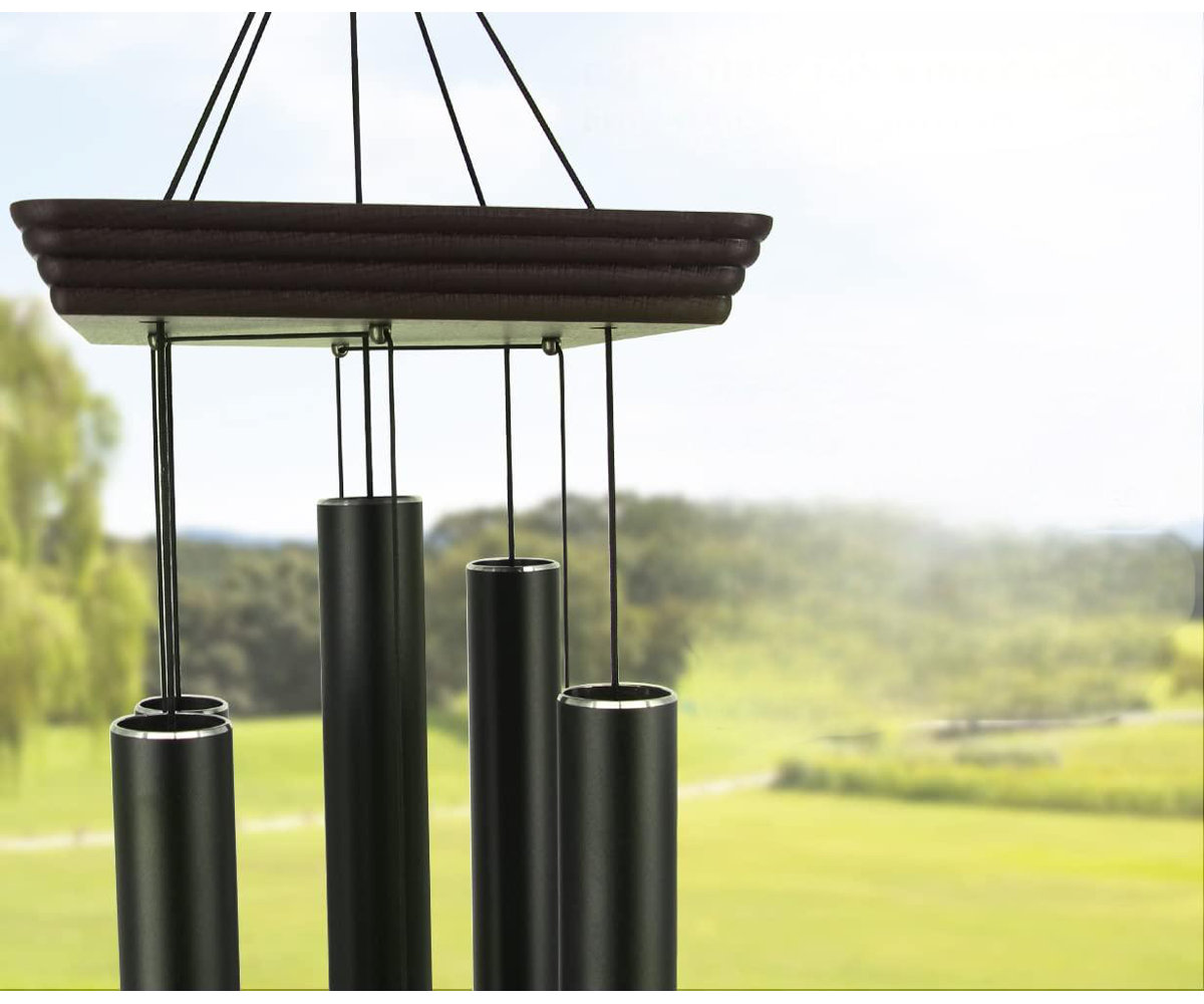 Arlmont & Co. Large Wind Chimes Outdoor 48 Inch Sympathy Wind Chime ...
