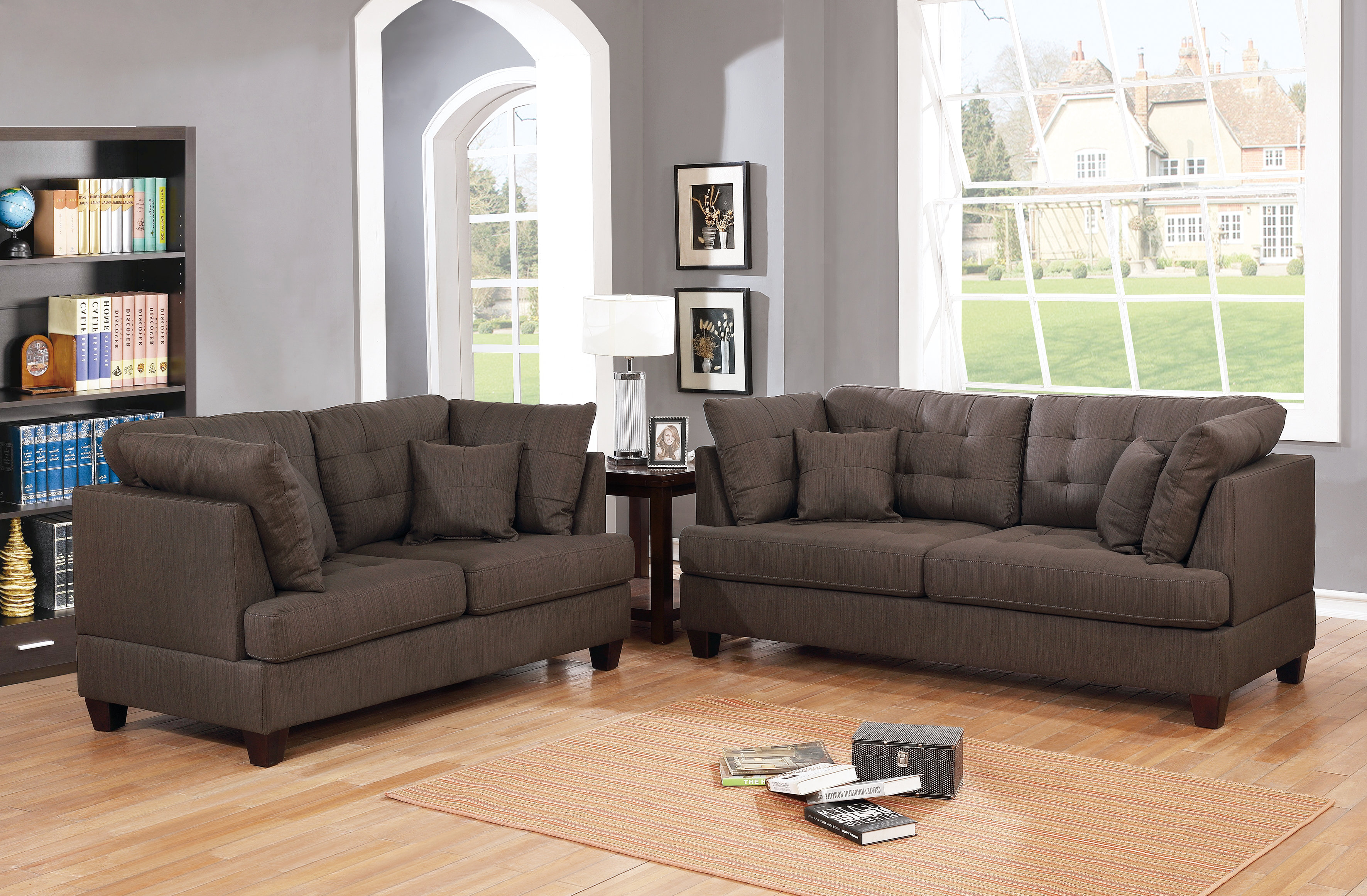 Ebern Designs Gleeson 2 Piece Living Room Set & Reviews | Wayfair