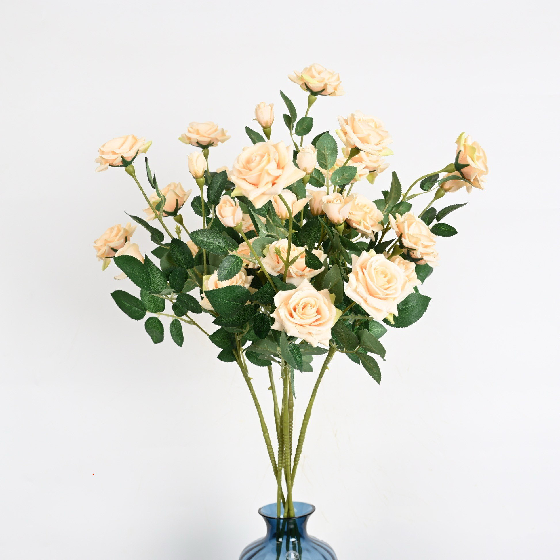 Primrue Artificial Farmhouse Spring Summer Peony Floral Arrangement For ...