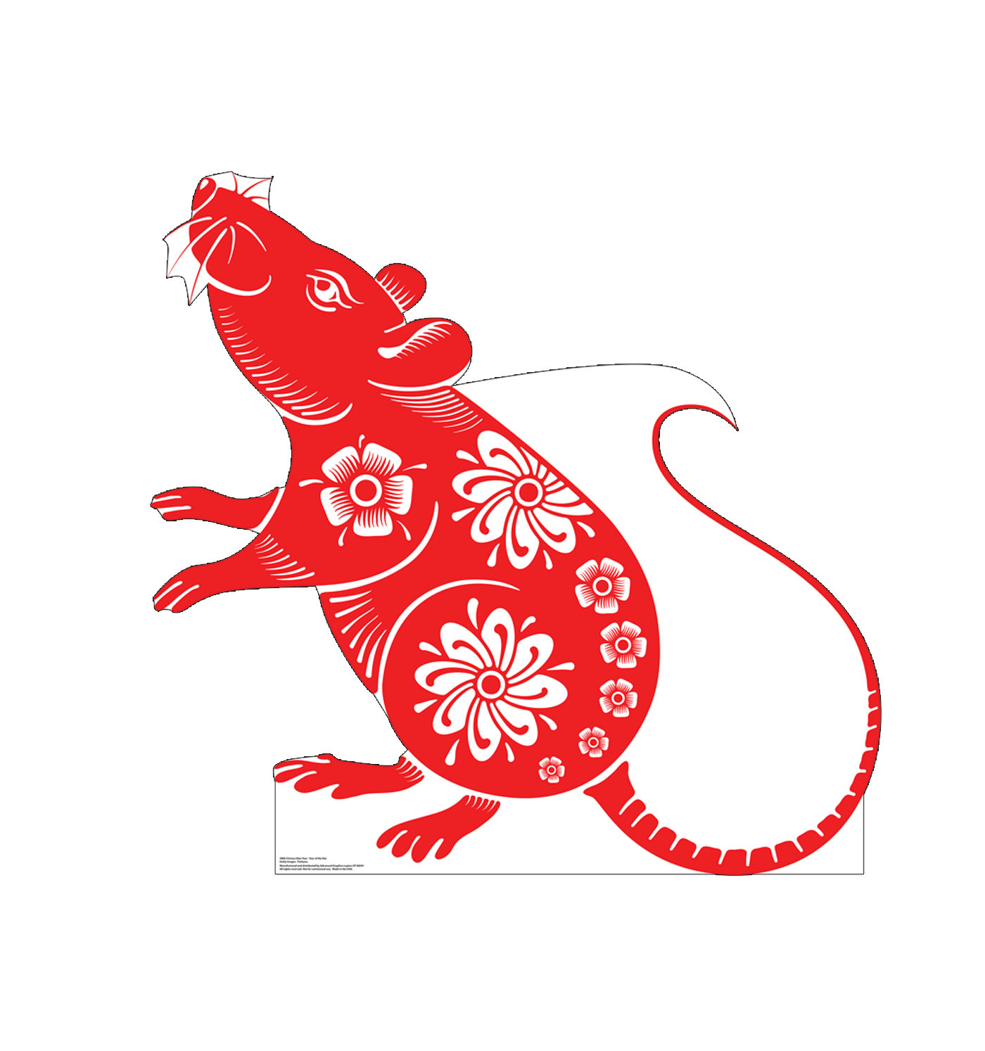 Advanced Graphics Year of the Rat - Chinese New Year 2020 Cardboard ...
