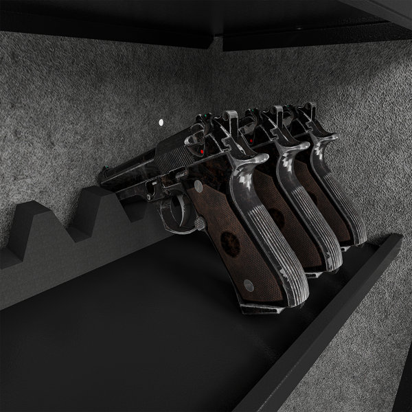 Kaer 6 Gun Safe for Rifles and Pistols, Gun Safe Clearance, Large Gun ...