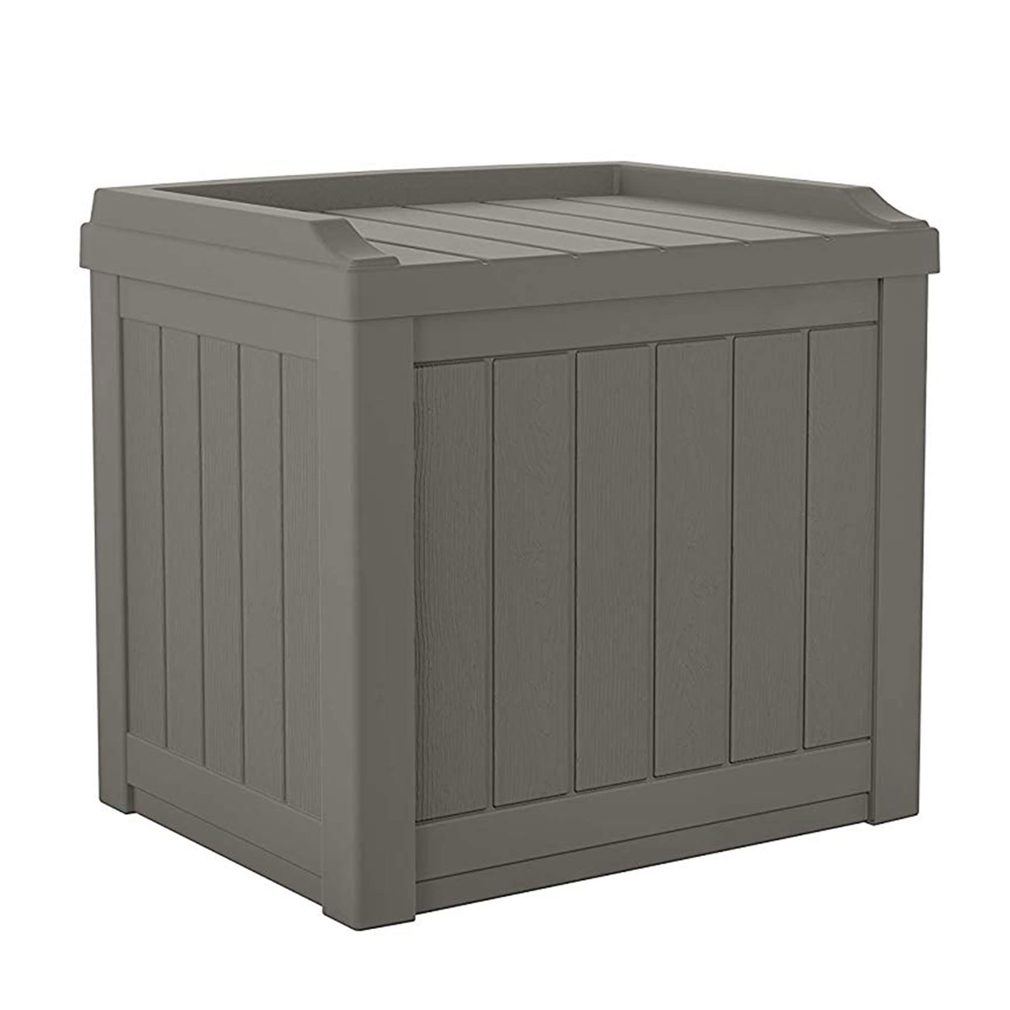 KIKLOG Outdoor/Indoor Storage Box - 22 Gallon, Attractive Bench ...