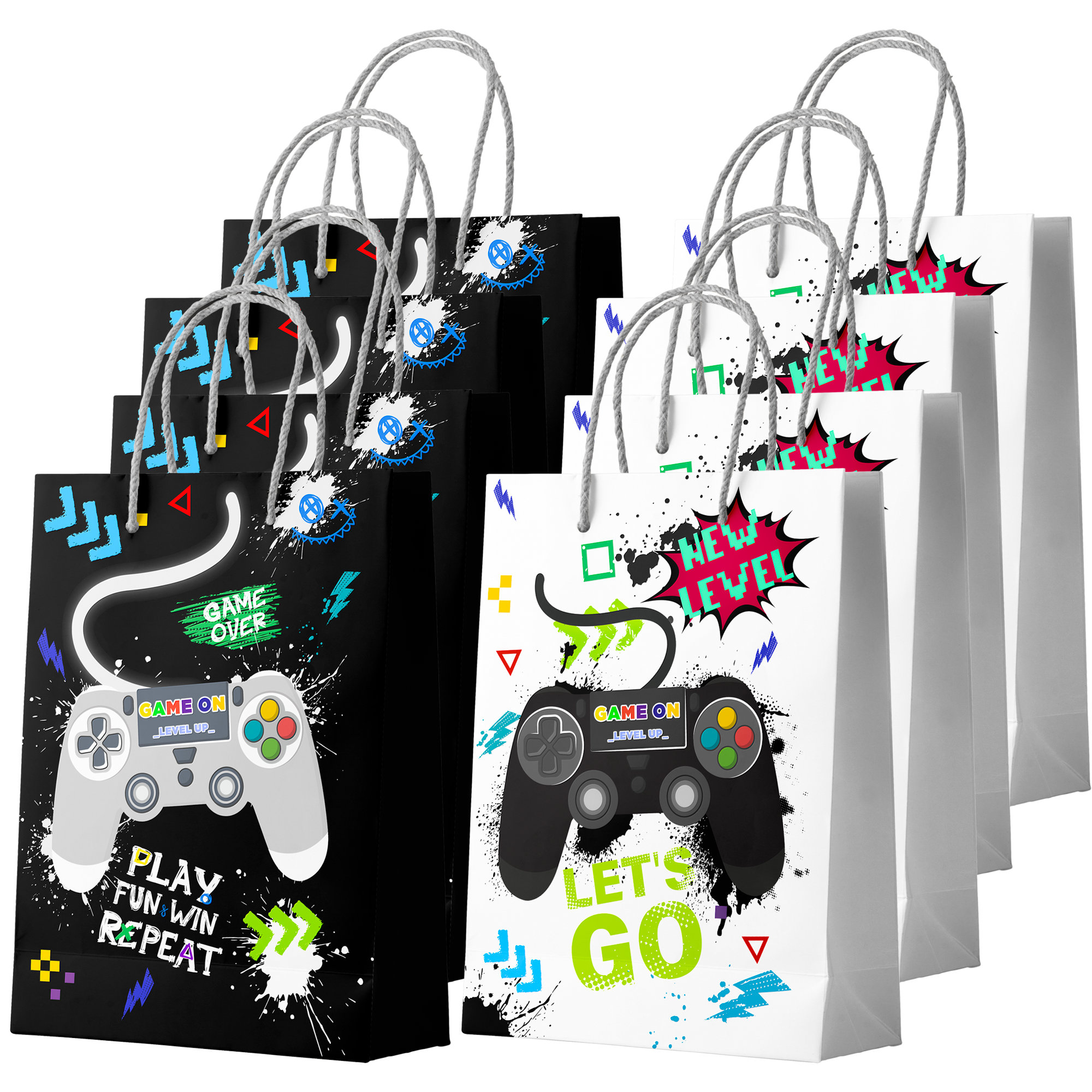 The Party Aisle™ Gamer Party Bags | Wayfair