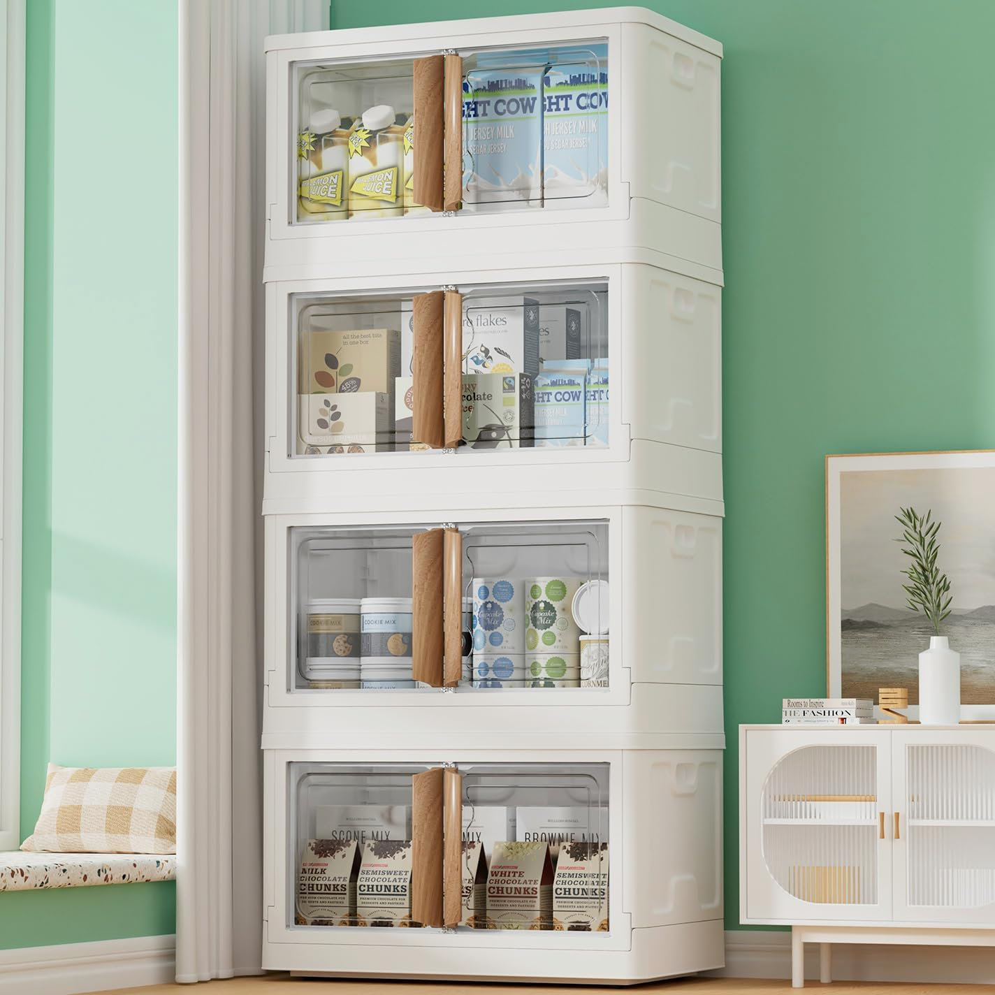 Ebern Designs Danelis Polyethylene Plastic Bin - Wayfair Canada