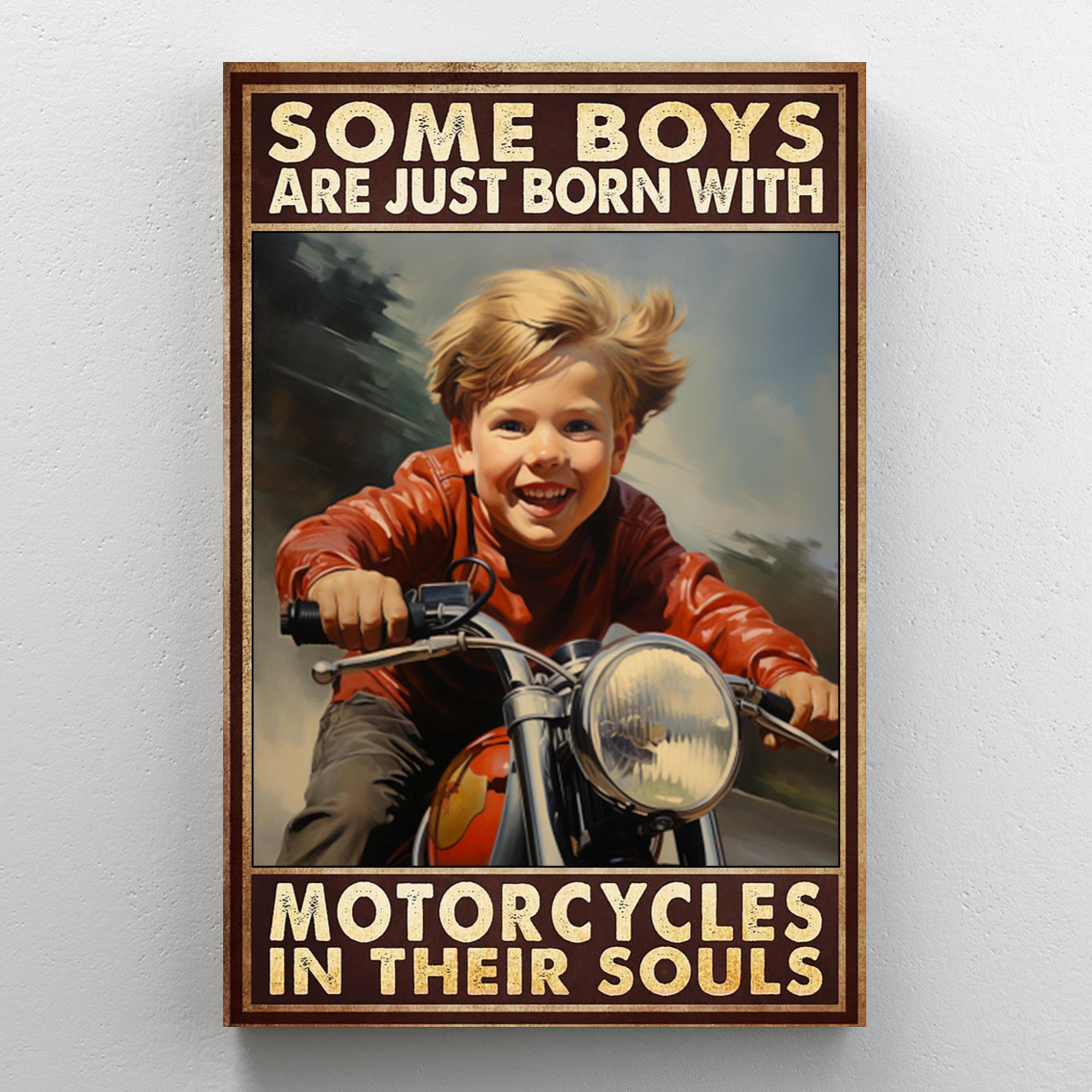 Trinx Boys Just Born With Motorcycles | Wayfair