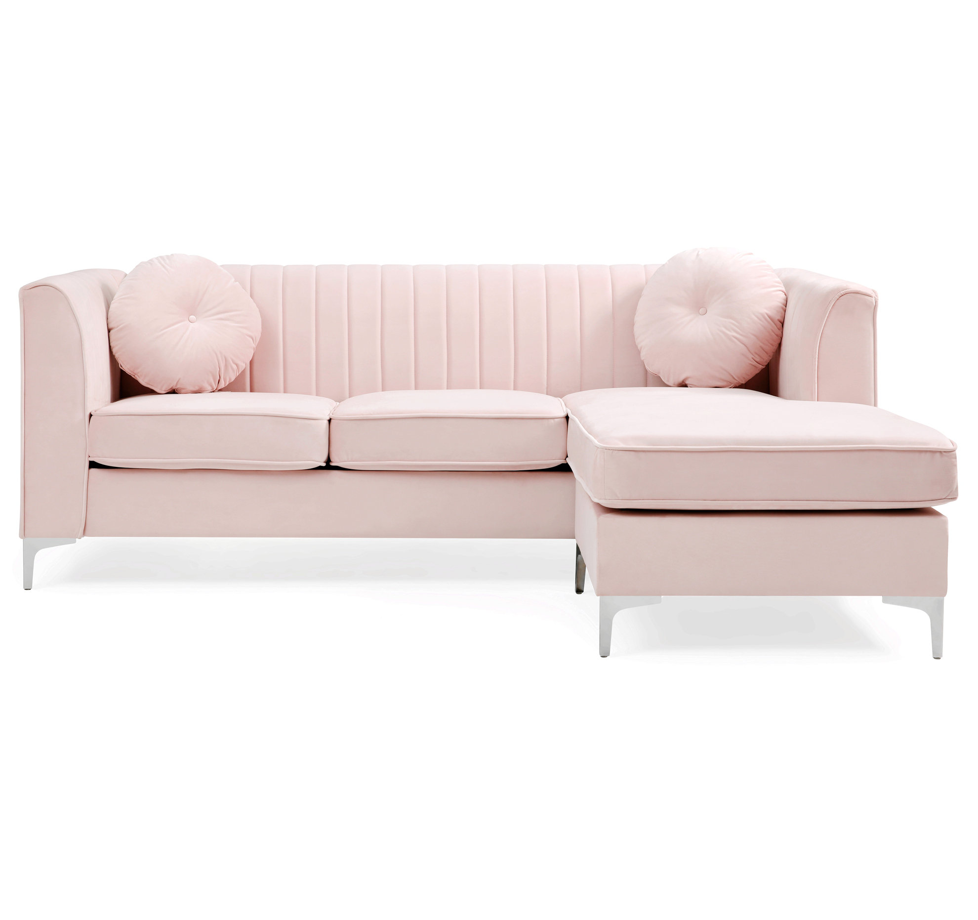 Latitude Run® Glory Furniture Modular Chaise Sectional – Easy Assembly ...