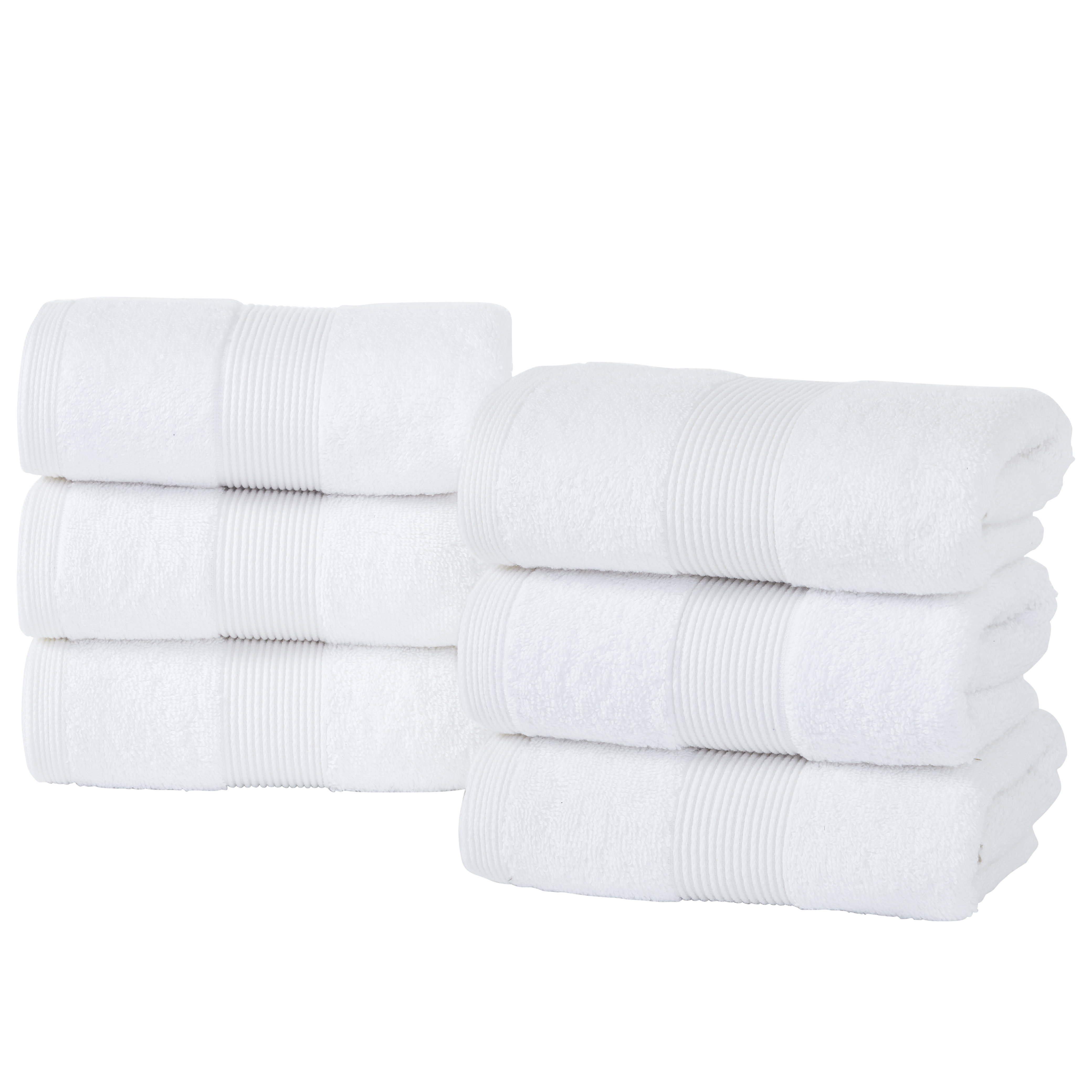 Ebern Designs Srihitha Luxury 6 Piece 100% Cotton Hand Towel Set & Reviews - Wayfair Canada