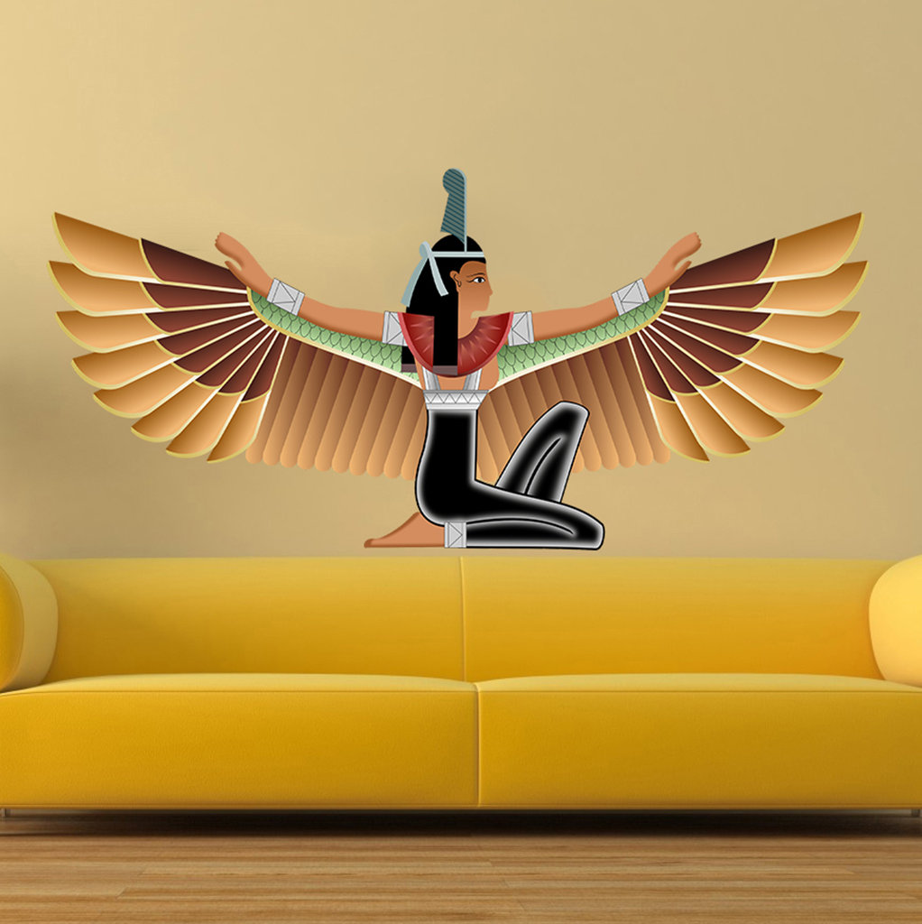 Stickalz Egyptian Pharaoh Wall Decal, Egyptian Pharaoh Wall Sticker ...