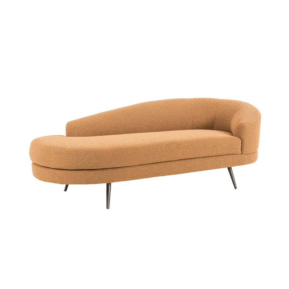 ChairVogue Ergonomic And Lamb Fleece Chair Upholstered Chaise Lounge ...