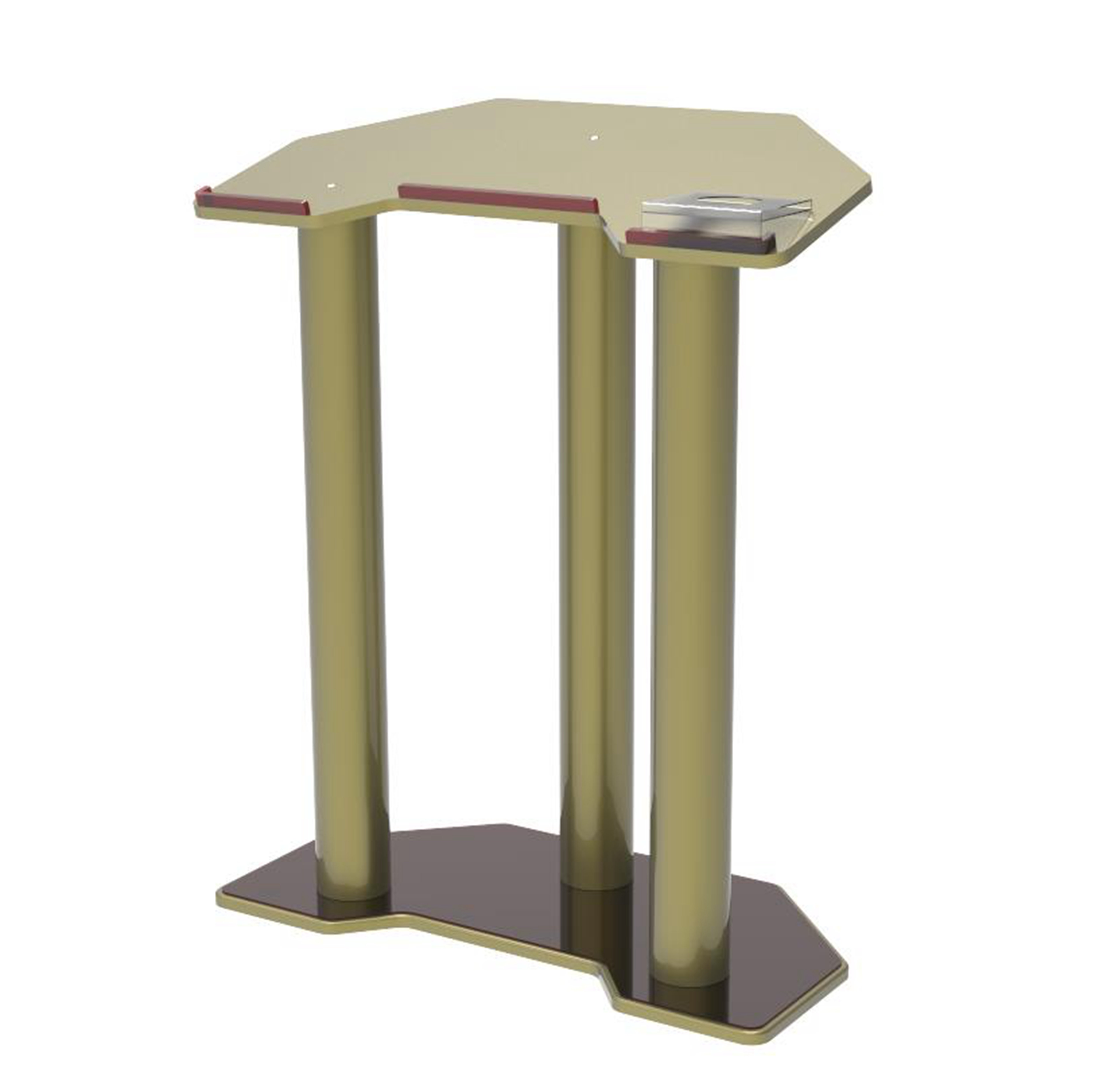 FixtureDisplays Trinity Podium Lectern Pulpit | Wayfair