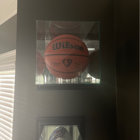 Perfect Cases And Frames 15'' W 11'' D Basketball Glass Ball/Puck Case ...