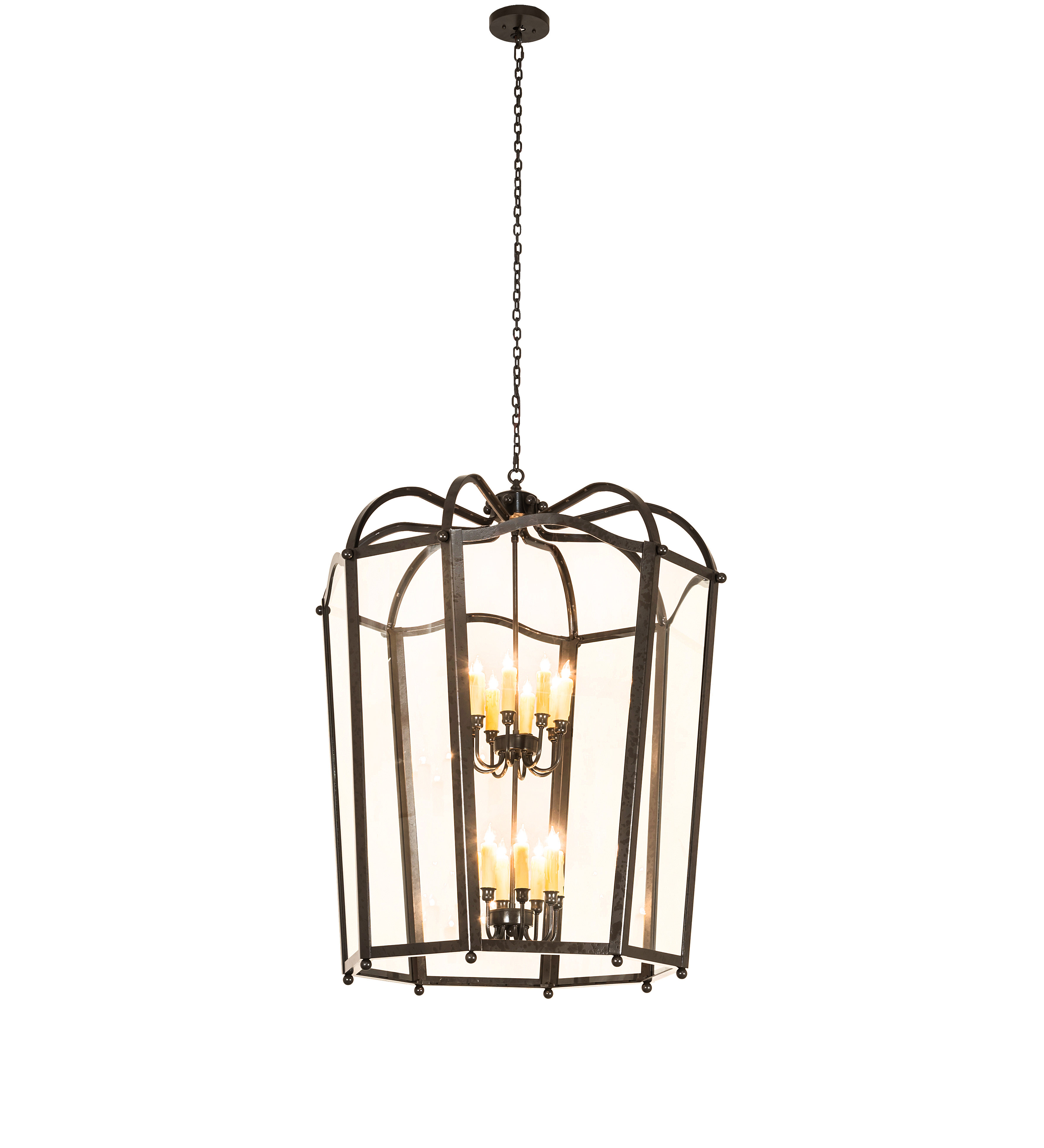Red Barrel Studio® 48" Wide Citadel 16 Light Pendant | Wayfair