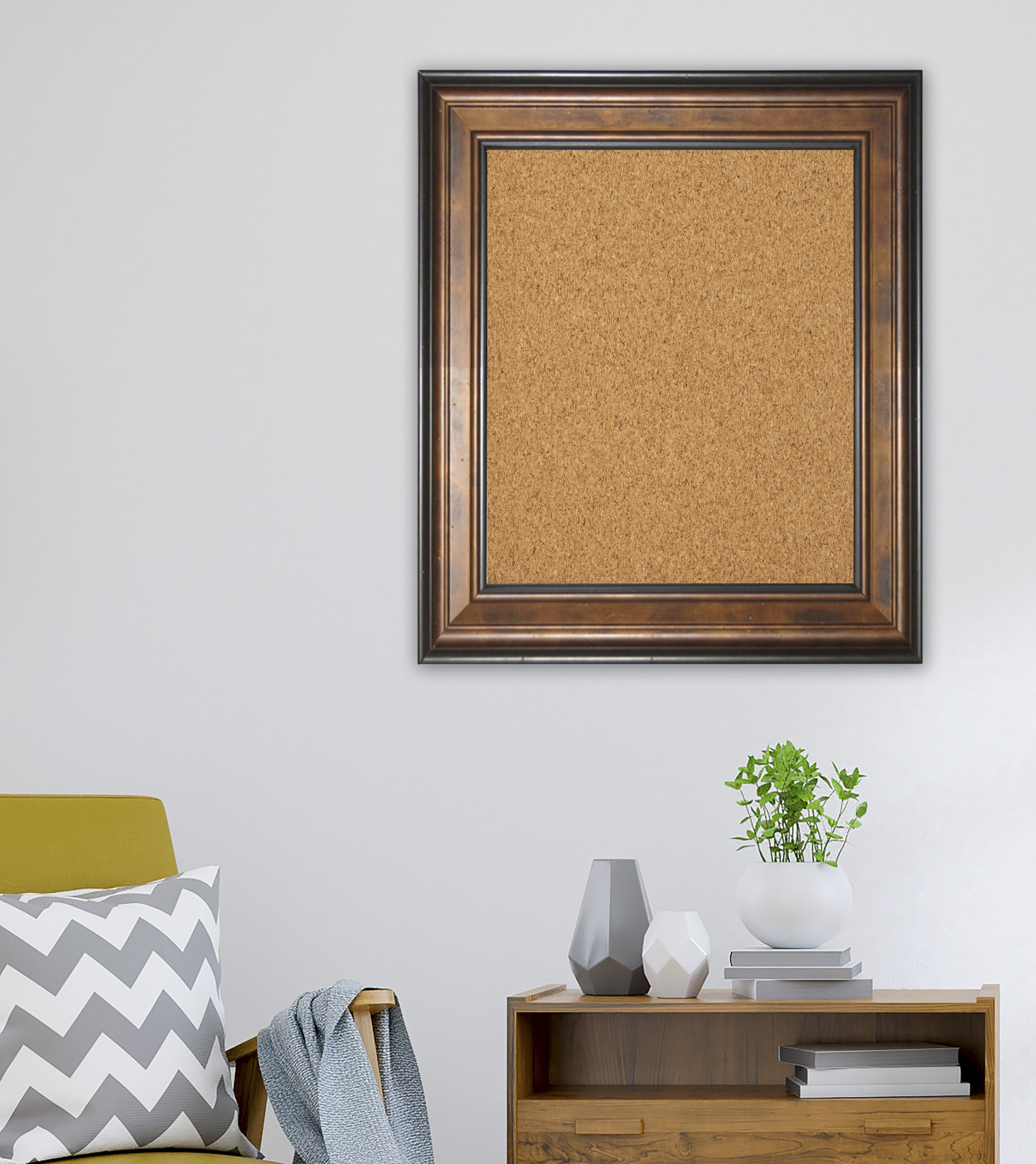 Lark Manor™ Linlin Wall Mounted Bulletin Board | Wayfair