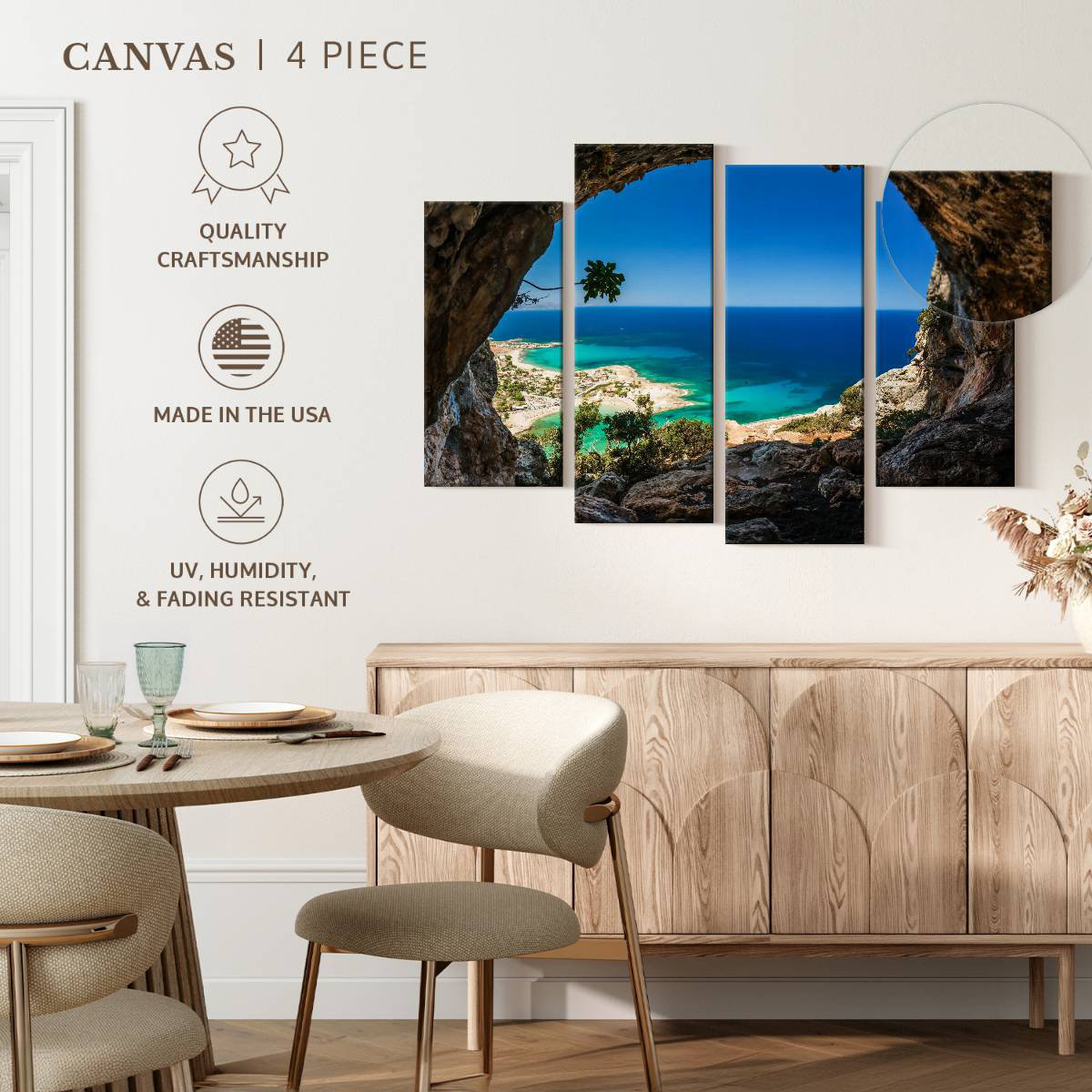Elephant Stock Crete Cave Beach View | Wayfair