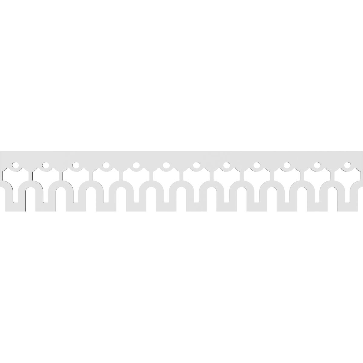 Ekena Millwork Hessel Architectural Grade PVC Running Trim | Wayfair