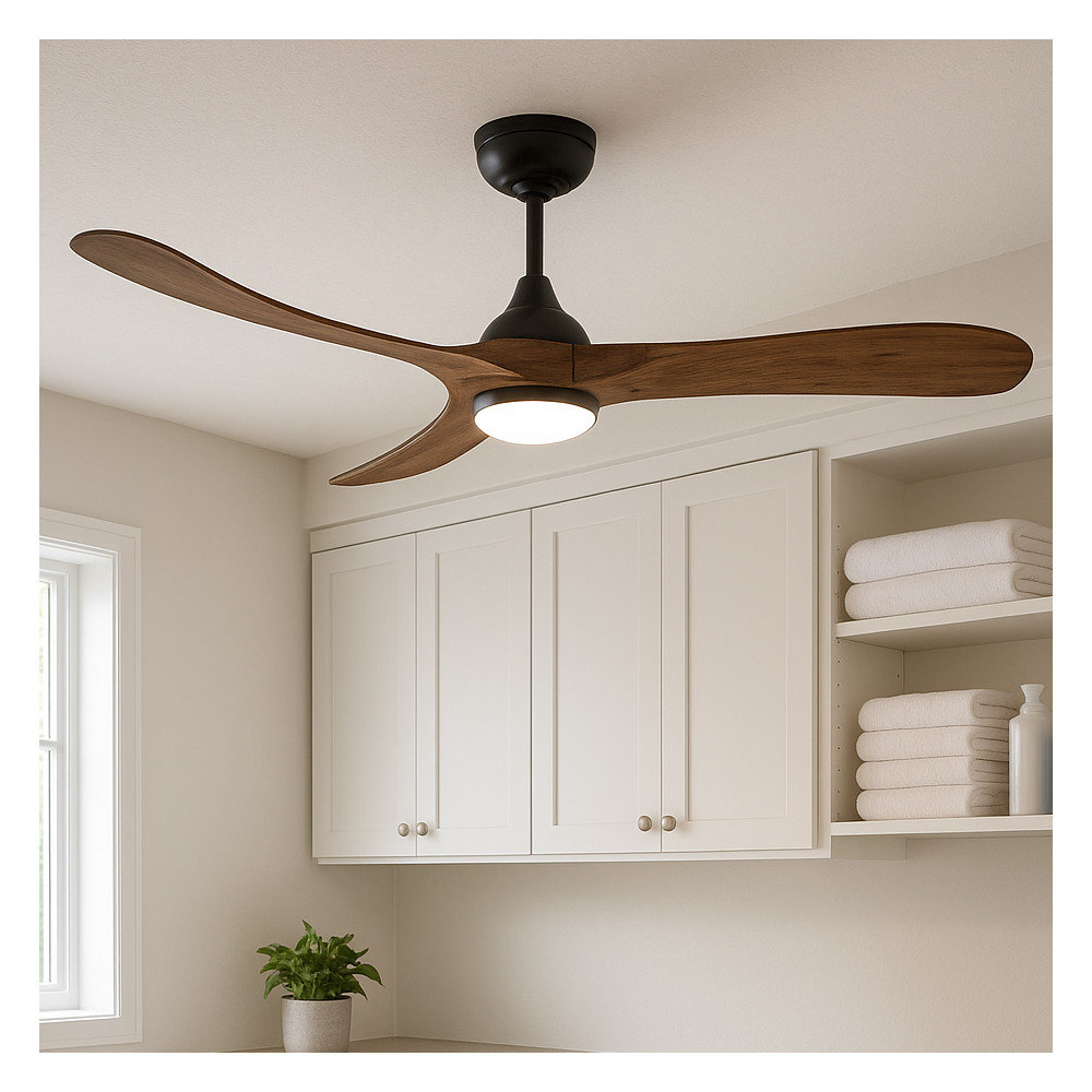 Hinkley SWELL FLUSH ILLUMINATED 56" Integrated LED Smart Fan with HIRO ...
