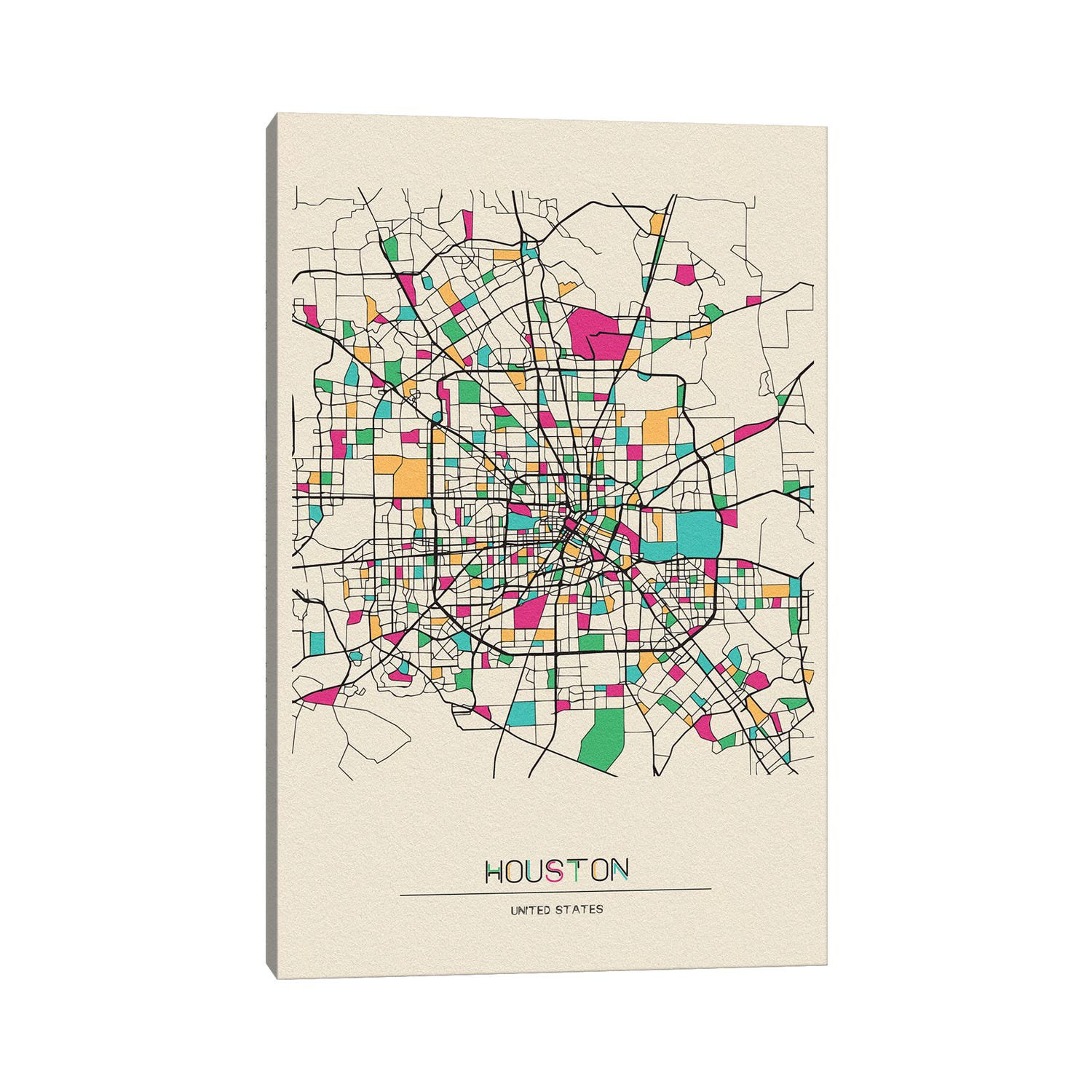 East Urban Home Houston, Texas Map - Wayfair Canada