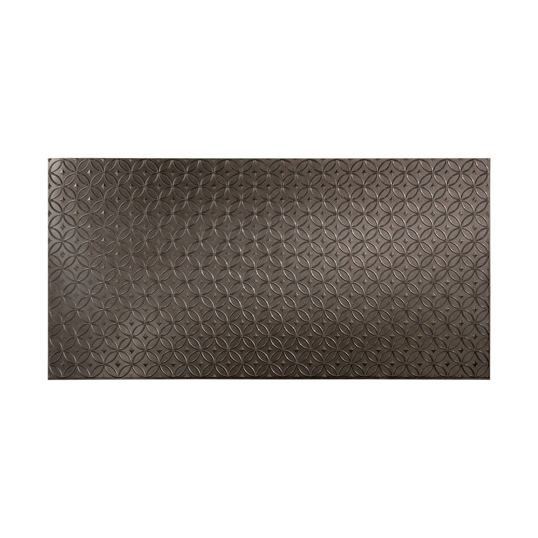 Fasade Rings Decorative Vinyl 4'X8' Wall Panel | Wayfair