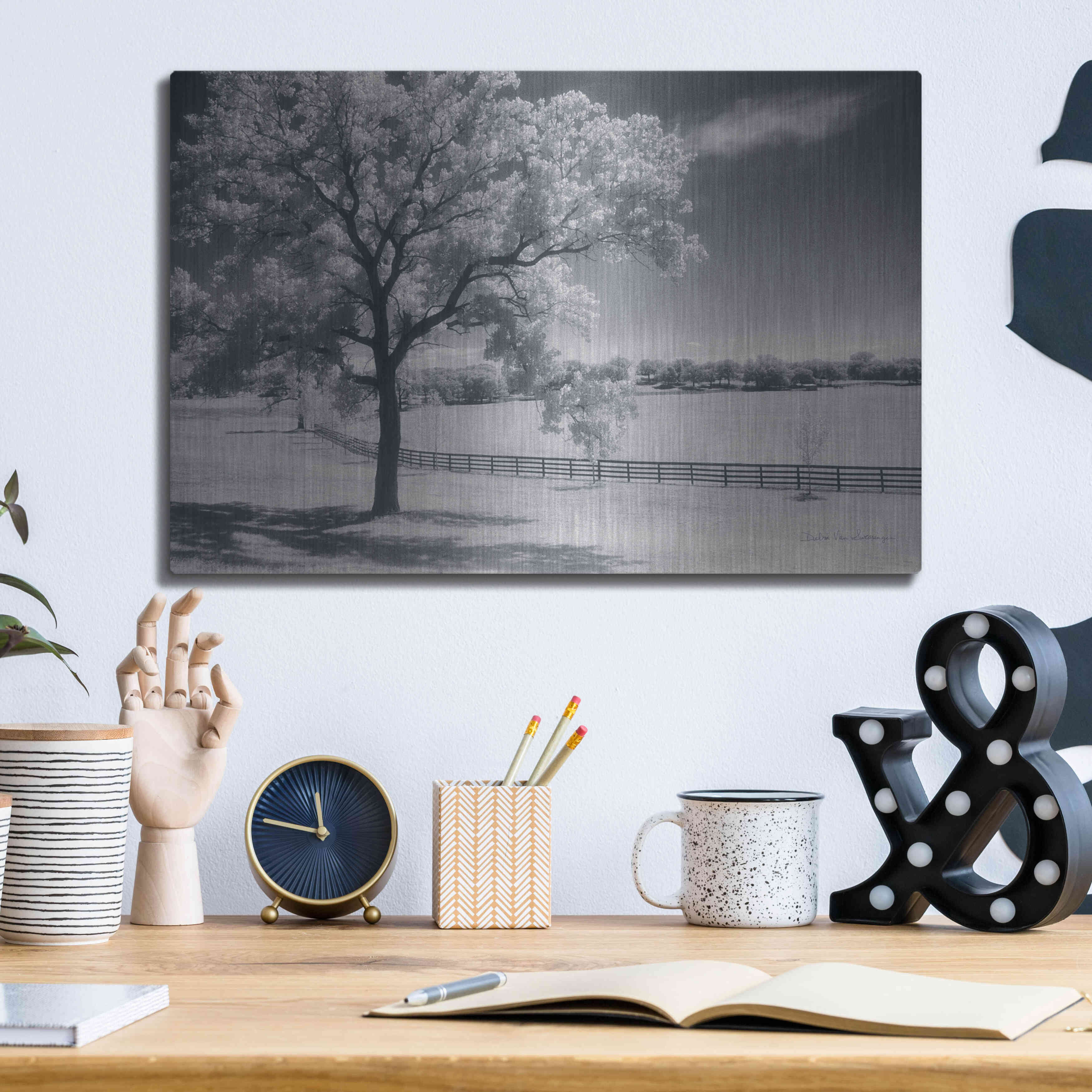 Winston Porter " Trees Fence II " by Debra Van Swearingen | Wayfair