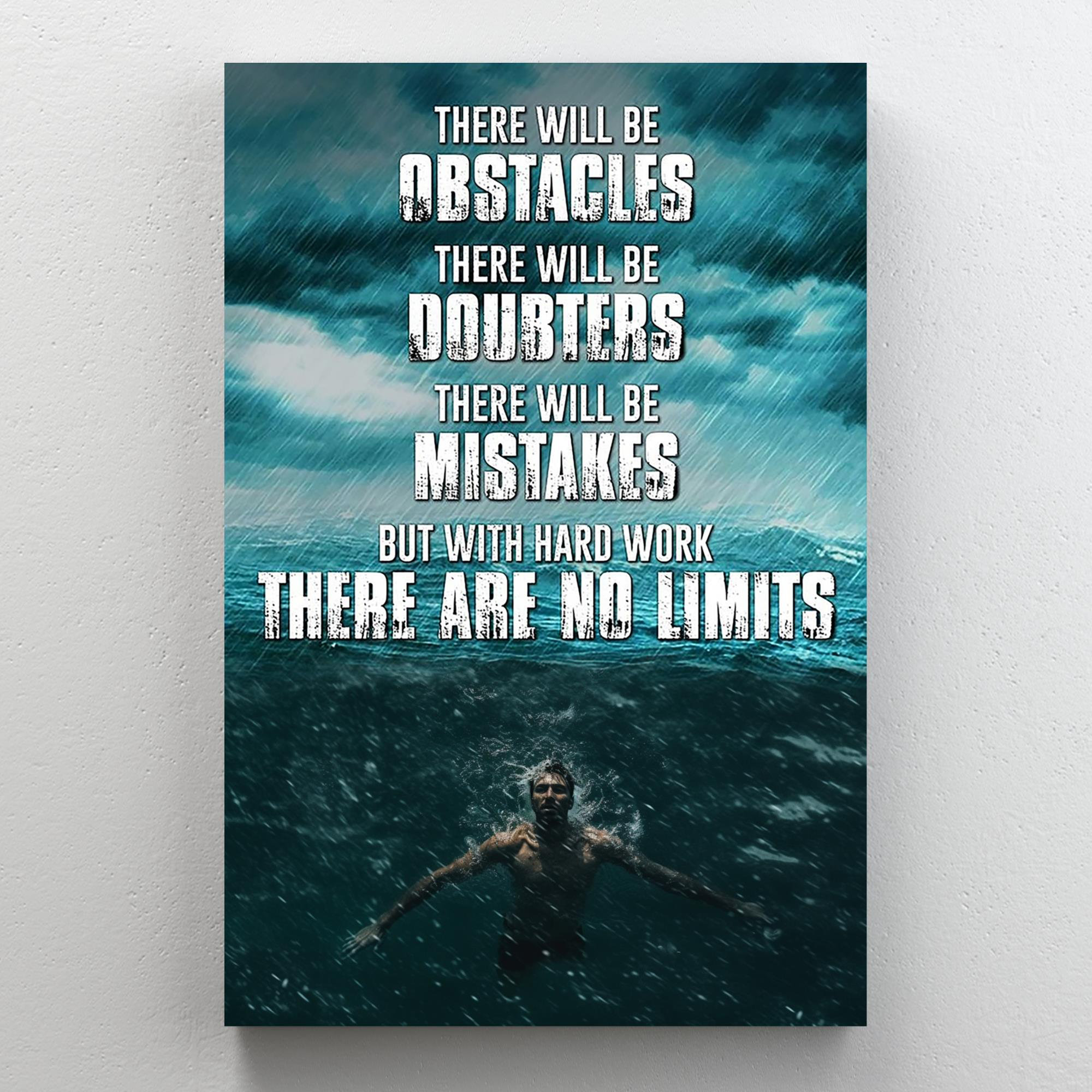 Trinx Swimming There Will Be Obstacles On Canvas Graphic Art | Wayfair
