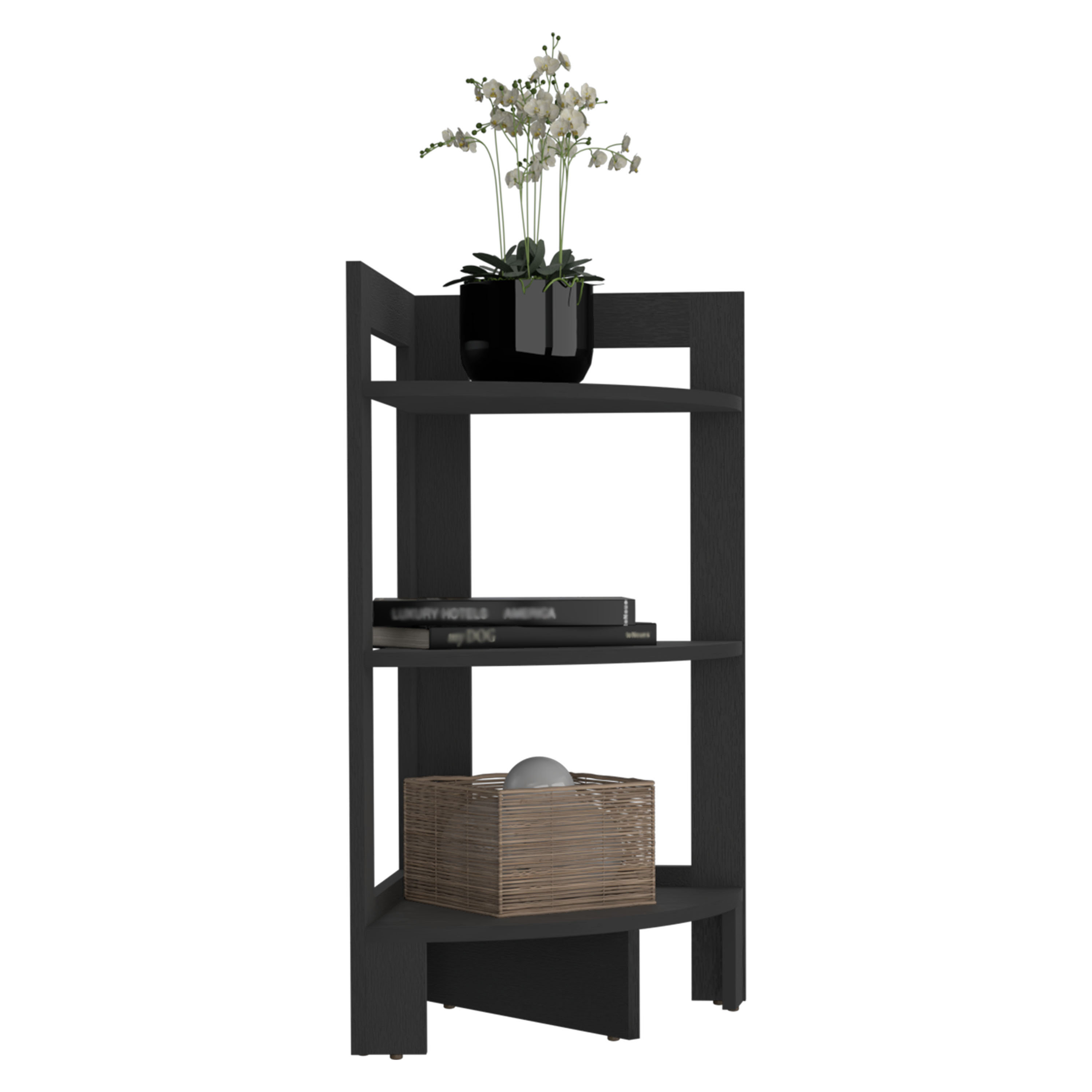Latitude Run® Schambach Corner Side Table & Reviews | Wayfair