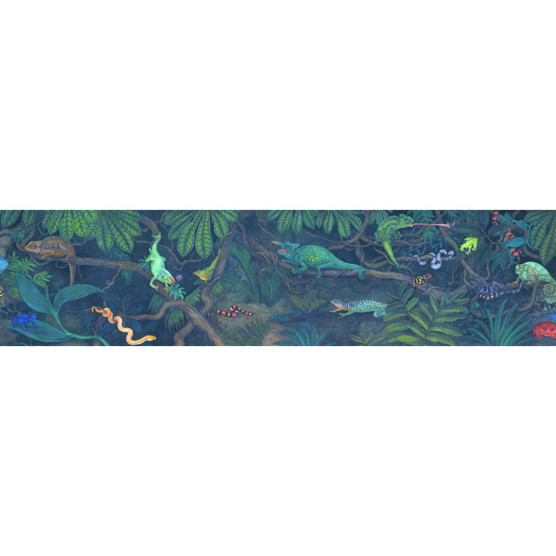 Bay Isle Home™ Karnesha 15' L x 6" W Wallpaper Border | Wayfair