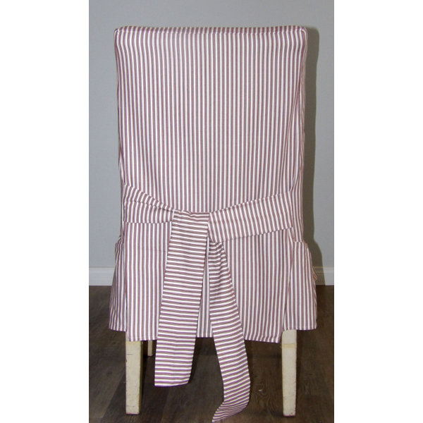 Rosecliff Heights Box Cushion Dining Chair Slipcover & Reviews | Wayfair