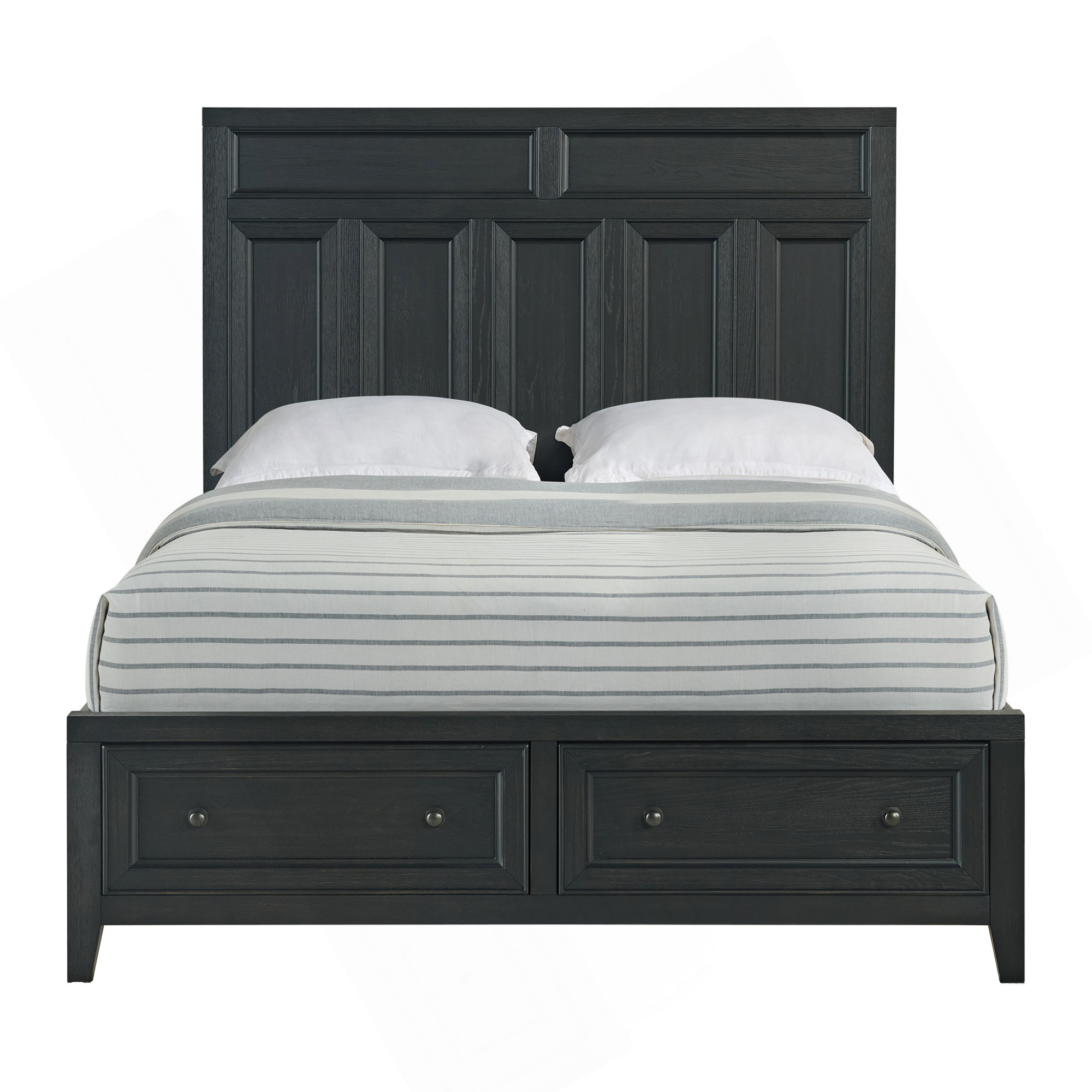 Latitude Run® Whitewash Storage Bed | Wayfair