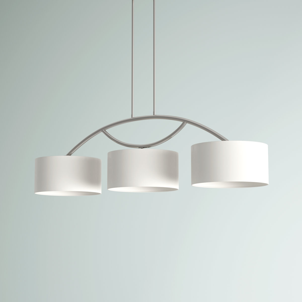 Hokku Designs Konur 3 - Light Kitchen Island Drum Pendant & Reviews ...