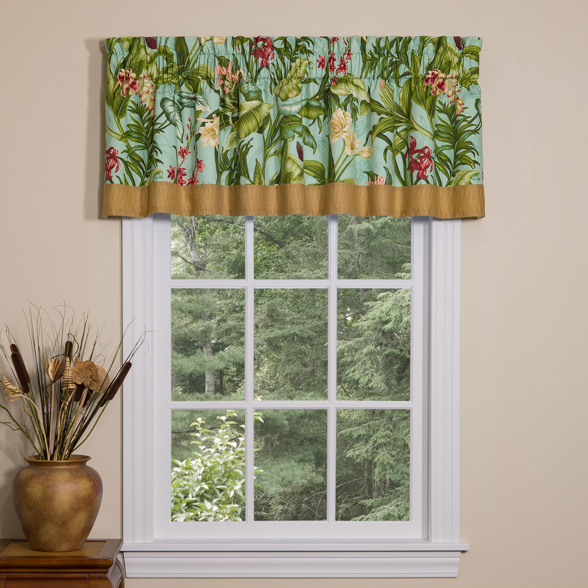Bay Isle Home™ Augie 72" Window Valance | Wayfair