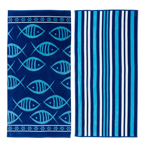 Geometric Bath Towels You'll Love | Wayfair