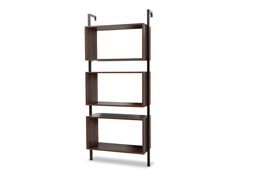 Lefancy.net Aldis 30'' W MDF/Metal Shelving Unit | Wayfair