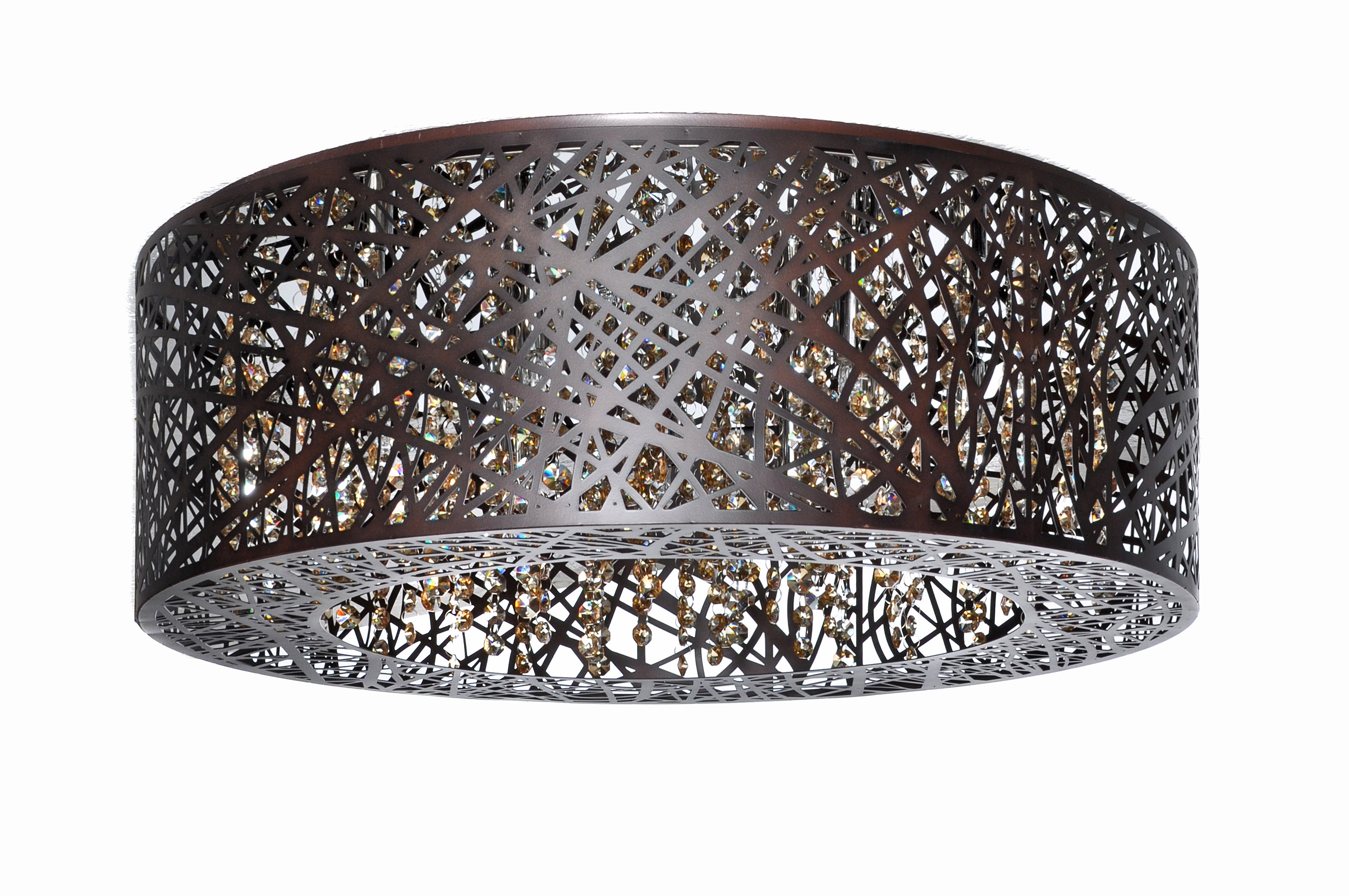 Wade Logan® Mascher 9 - Light 23.5" Flush Mount & Reviews | Wayfair