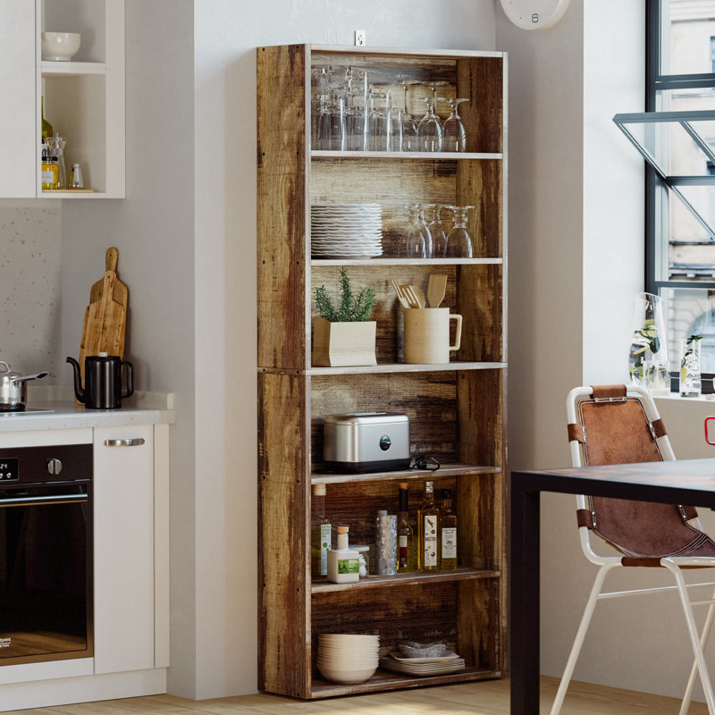 Loon Peak® Kaedyn Book Cabinet Bookcase | Wayfair